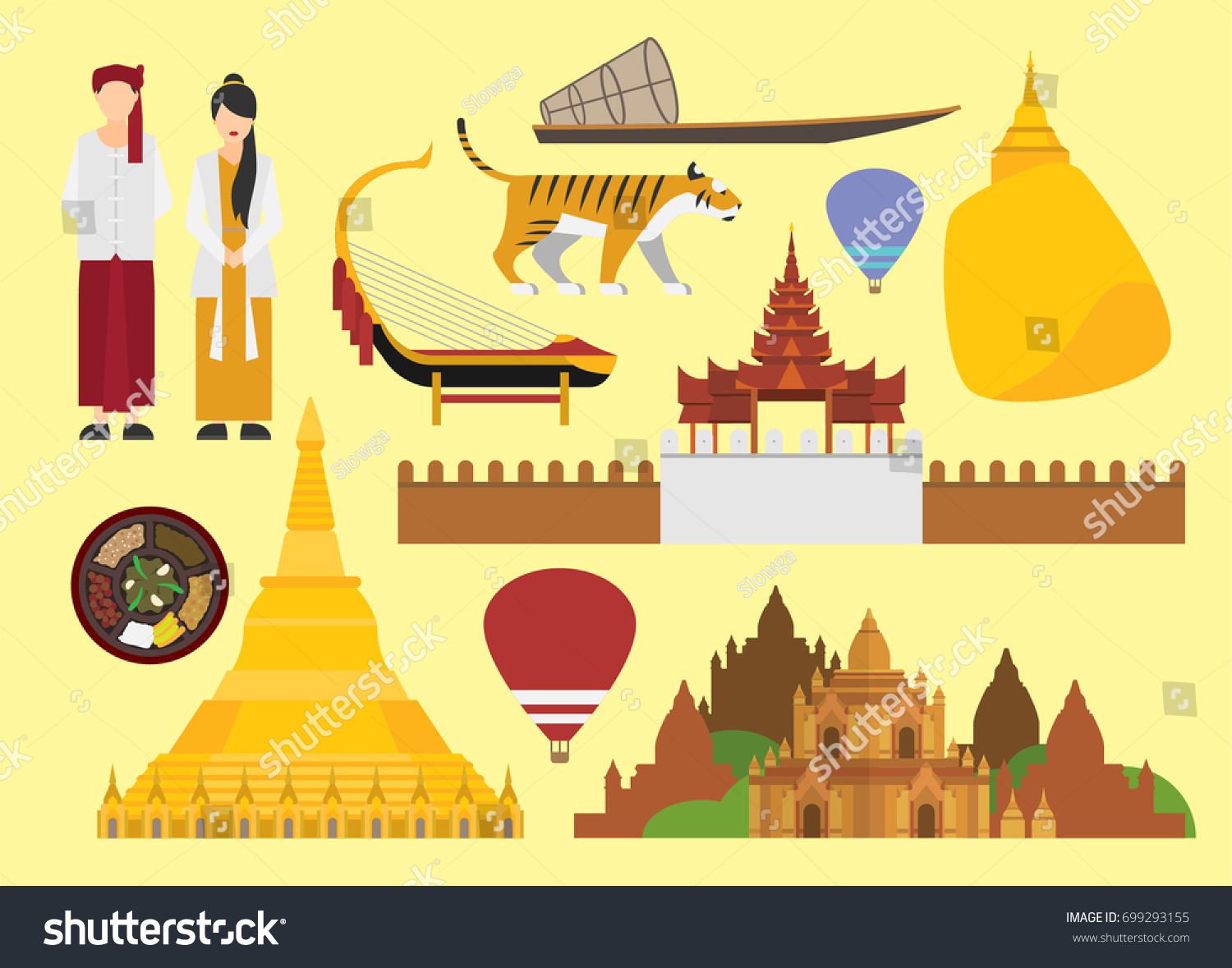 505 Myanmar mandalay Stock Illustrations, Images & Vectors | Shutterstock