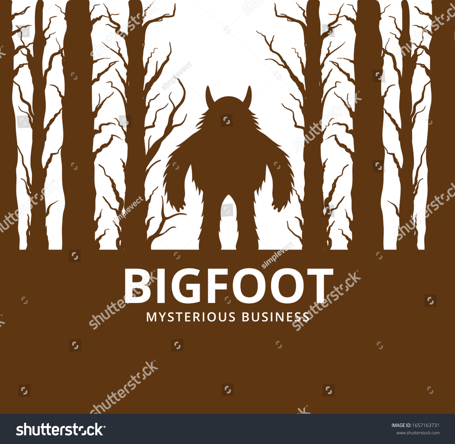 Mysterious Creature Yeti Middle Jungle Vector: เวกเตอร์สต็อก (ปลอดค่า ... Mysterious Creature Yeti Middle Jungle Vector: เวกเตอร์สต็อก (ปลอดค่า ...
