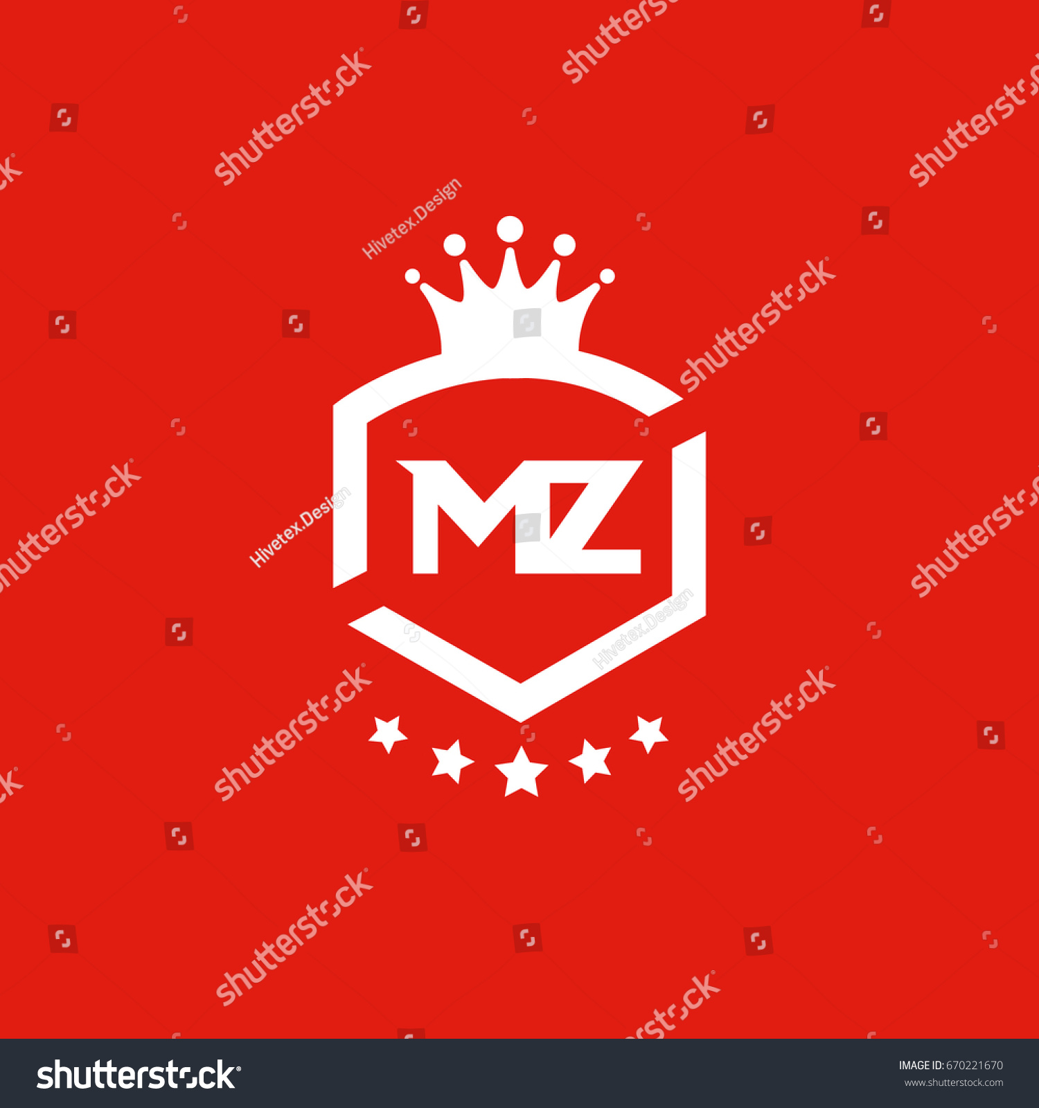 Mz Logo Stock Vector (Royalty Free) 670221670 | Shutterstock