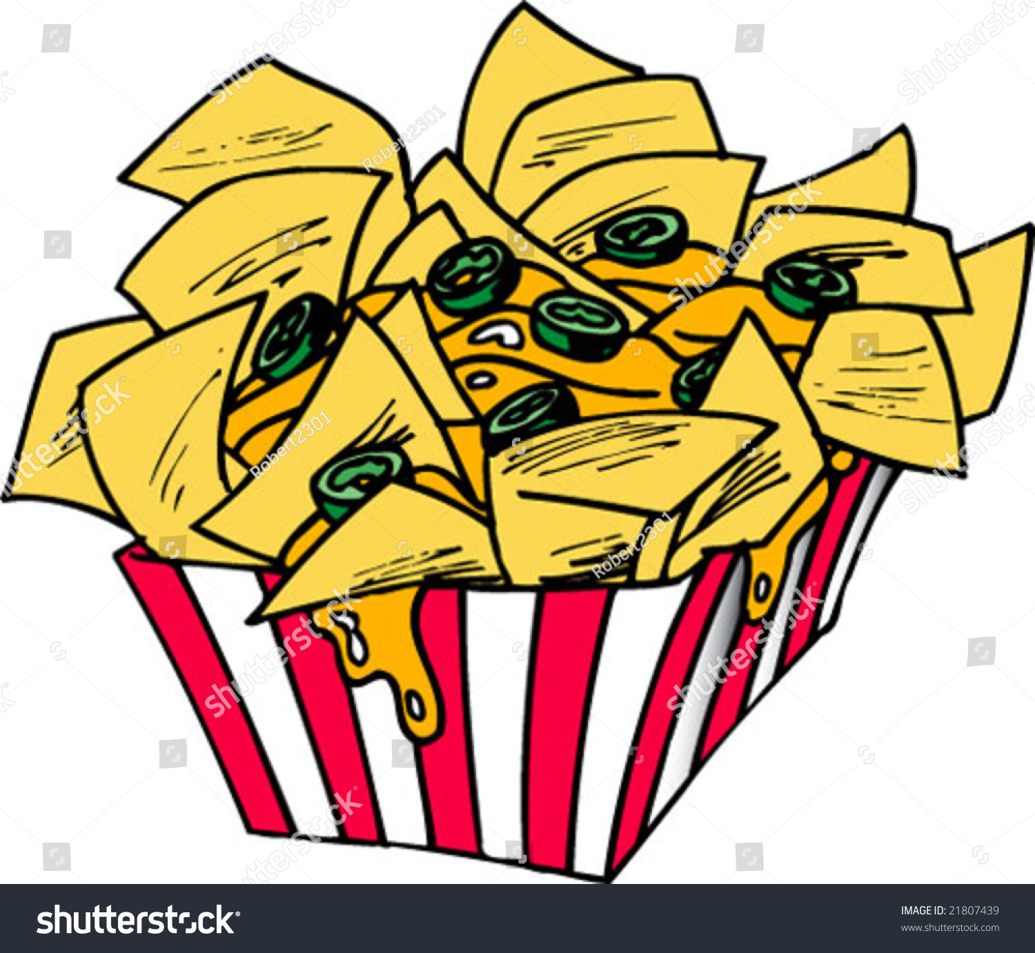 Nachos Drawing
