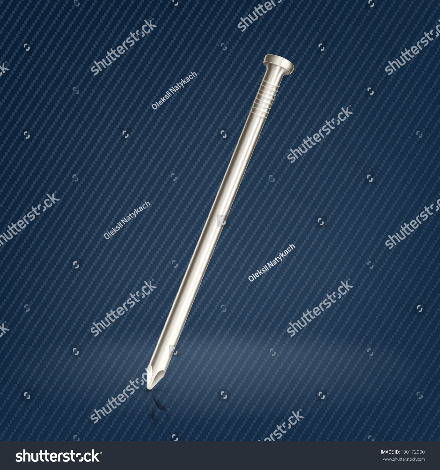 Nail Stock Vector (Royalty Free) 100172900 | Shutterstock
