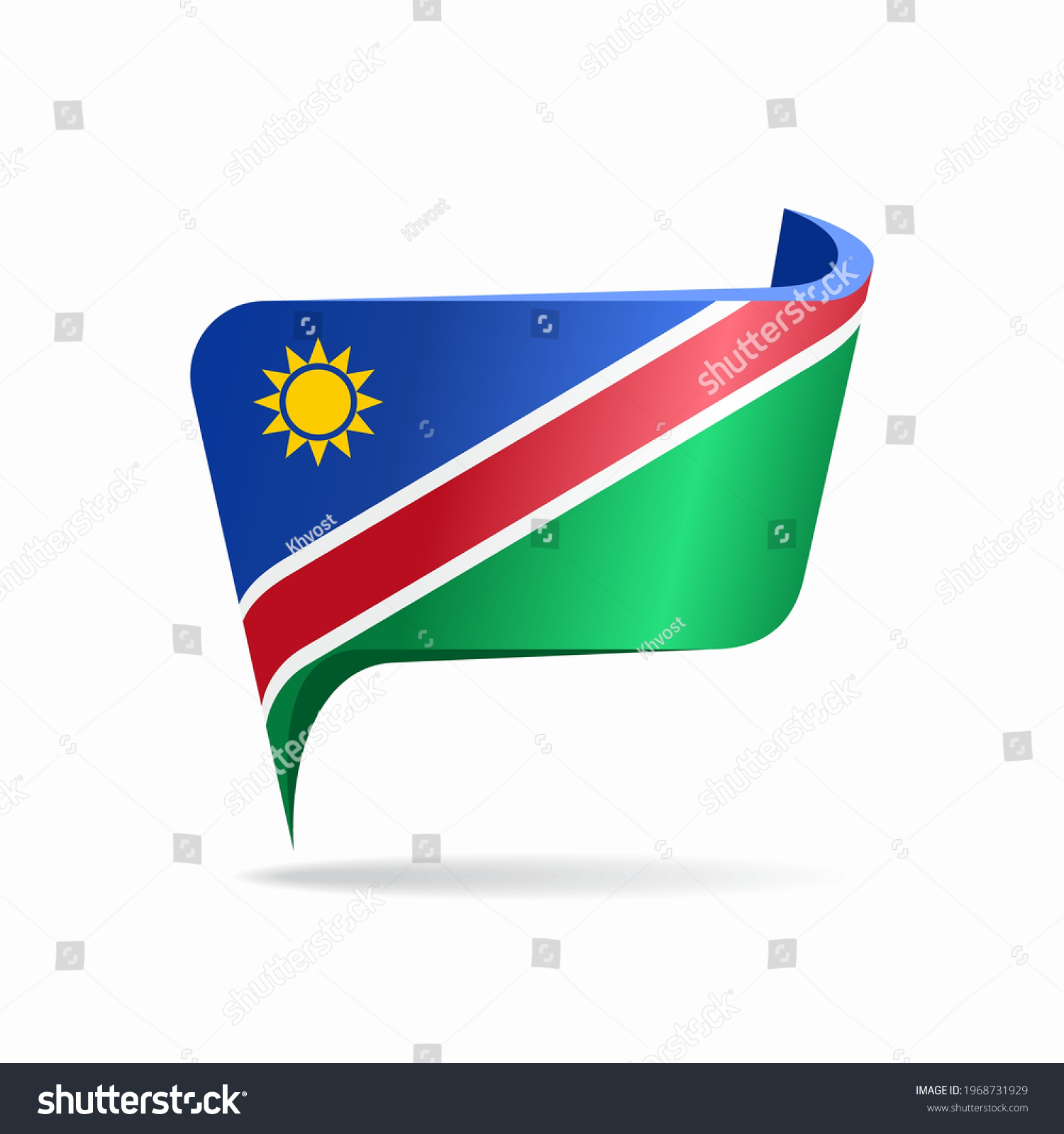 Namibian Flag Map Pointer Layout Vector Stock Vector (Royalty Free ... Namibian Flag Map Pointer Layout Vector Stock Vector (Royalty Free ...