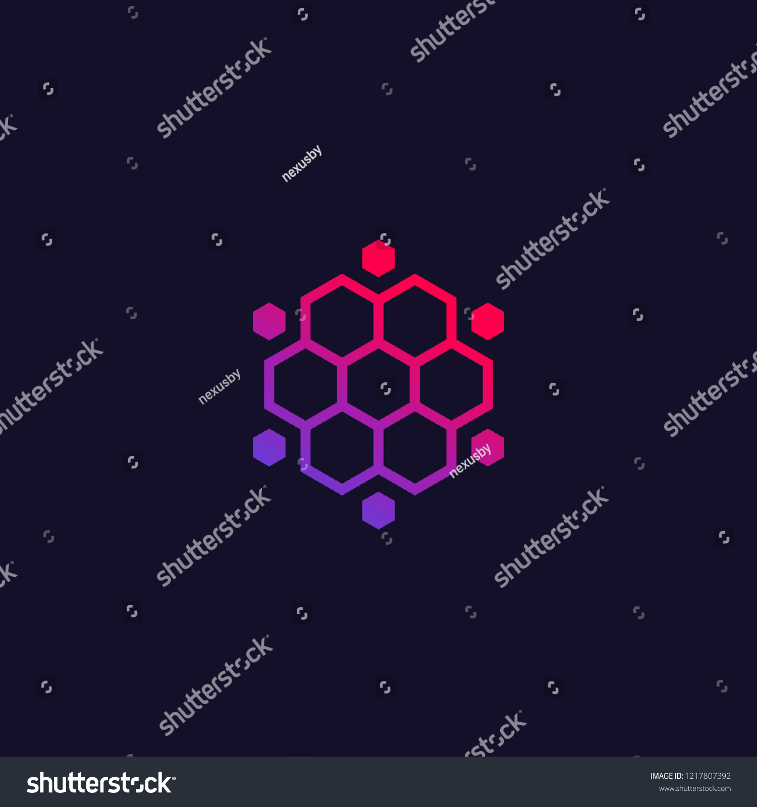 Nano Materials Nanoparticles Vector Icon: เวกเตอร์สต็อก (ปลอดค่า ...