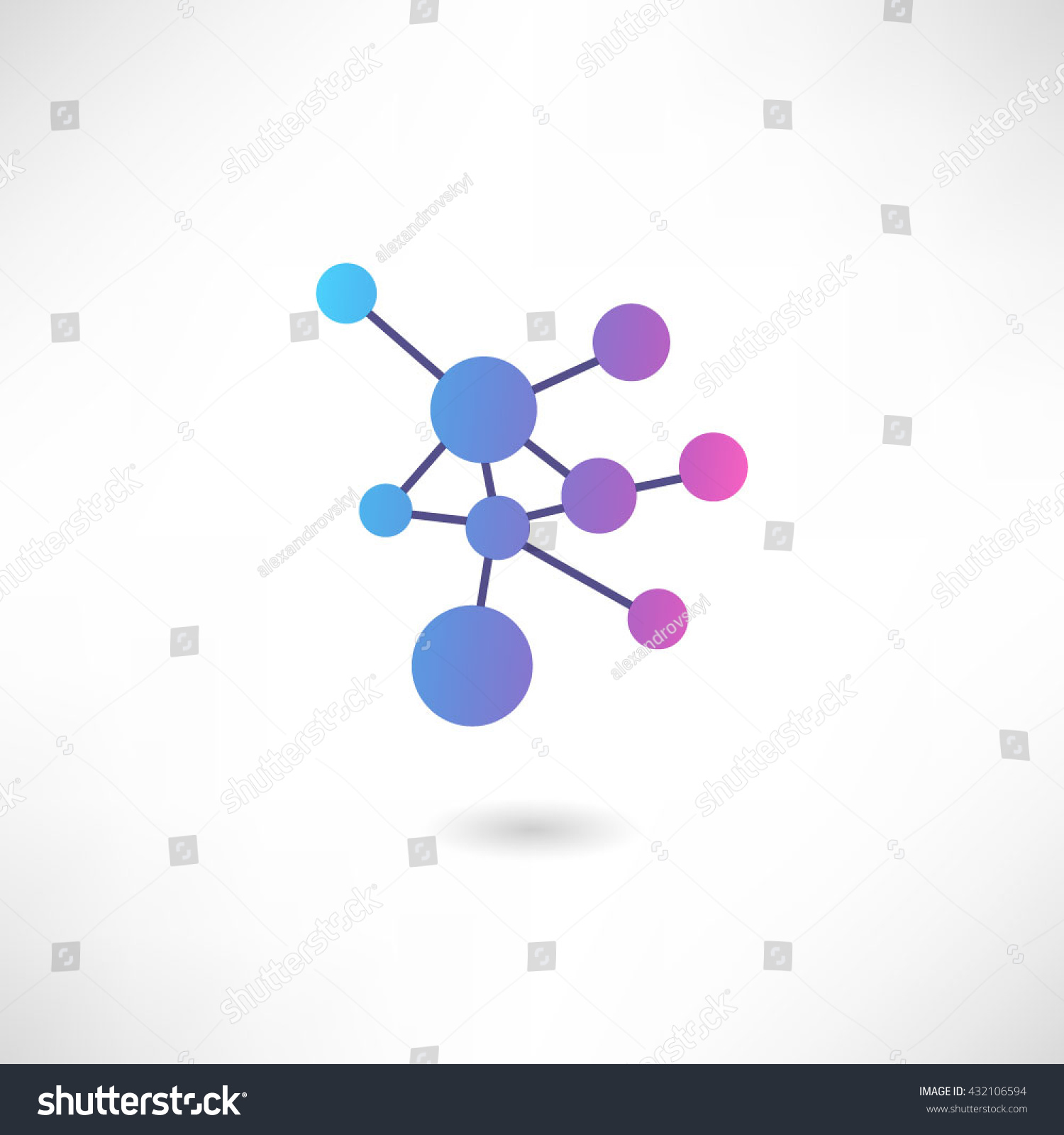 Nanotechnology Vector Illustration Stock Vector (Royalty Free) 432106594