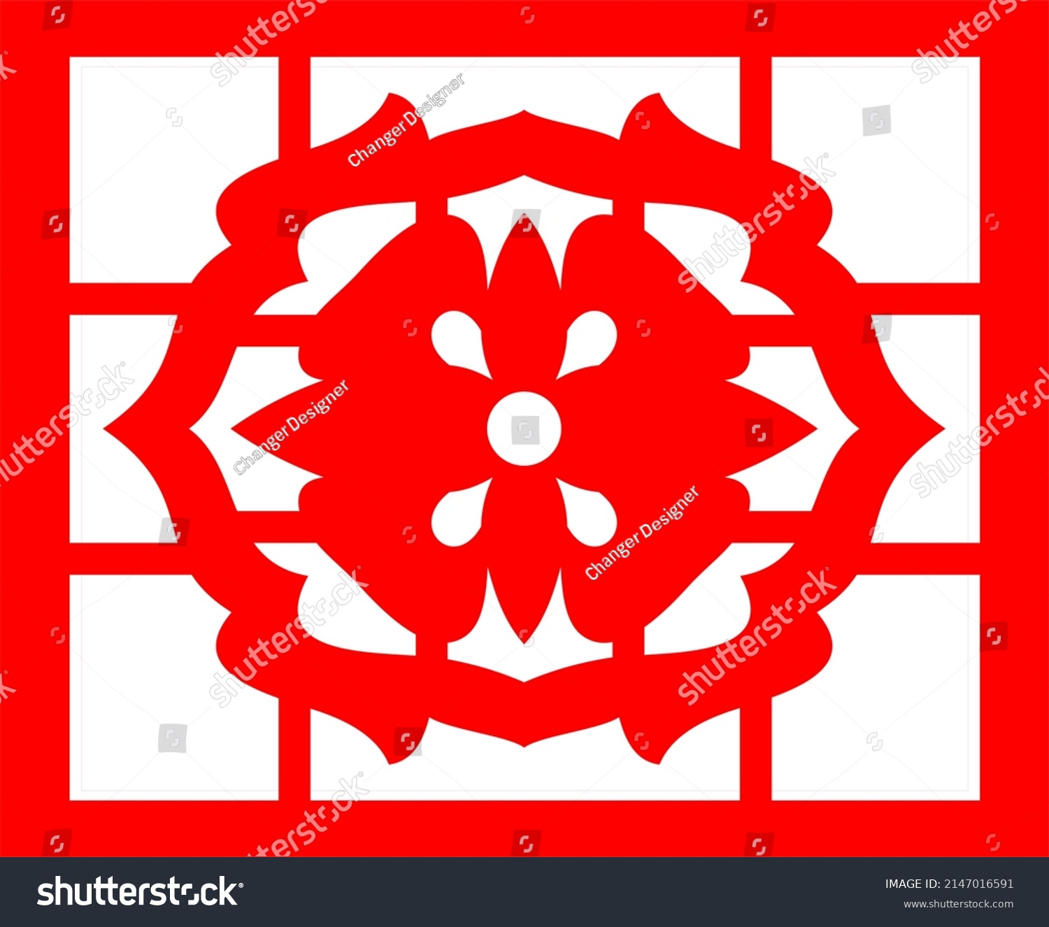 Naqsh Uzor Pattern Stencil Art Stock Vector (Royalty Free) 2147016591 ...