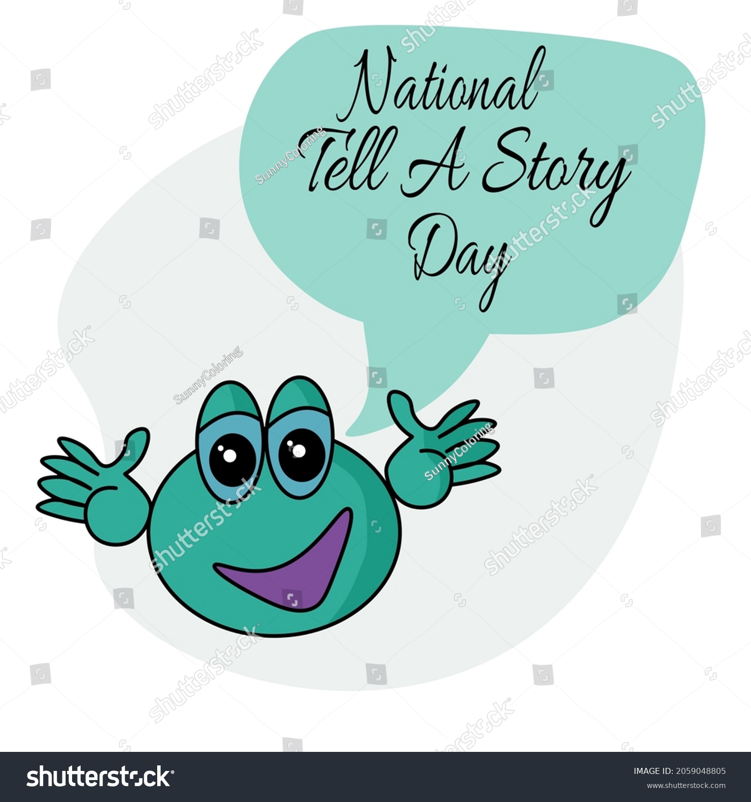 National Tell Story Day Idea Banner Stock Vector (Royalty Free) 2059048805 National Tell Story Day Idea Banner Stock Vector (Royalty Free) 2059048805