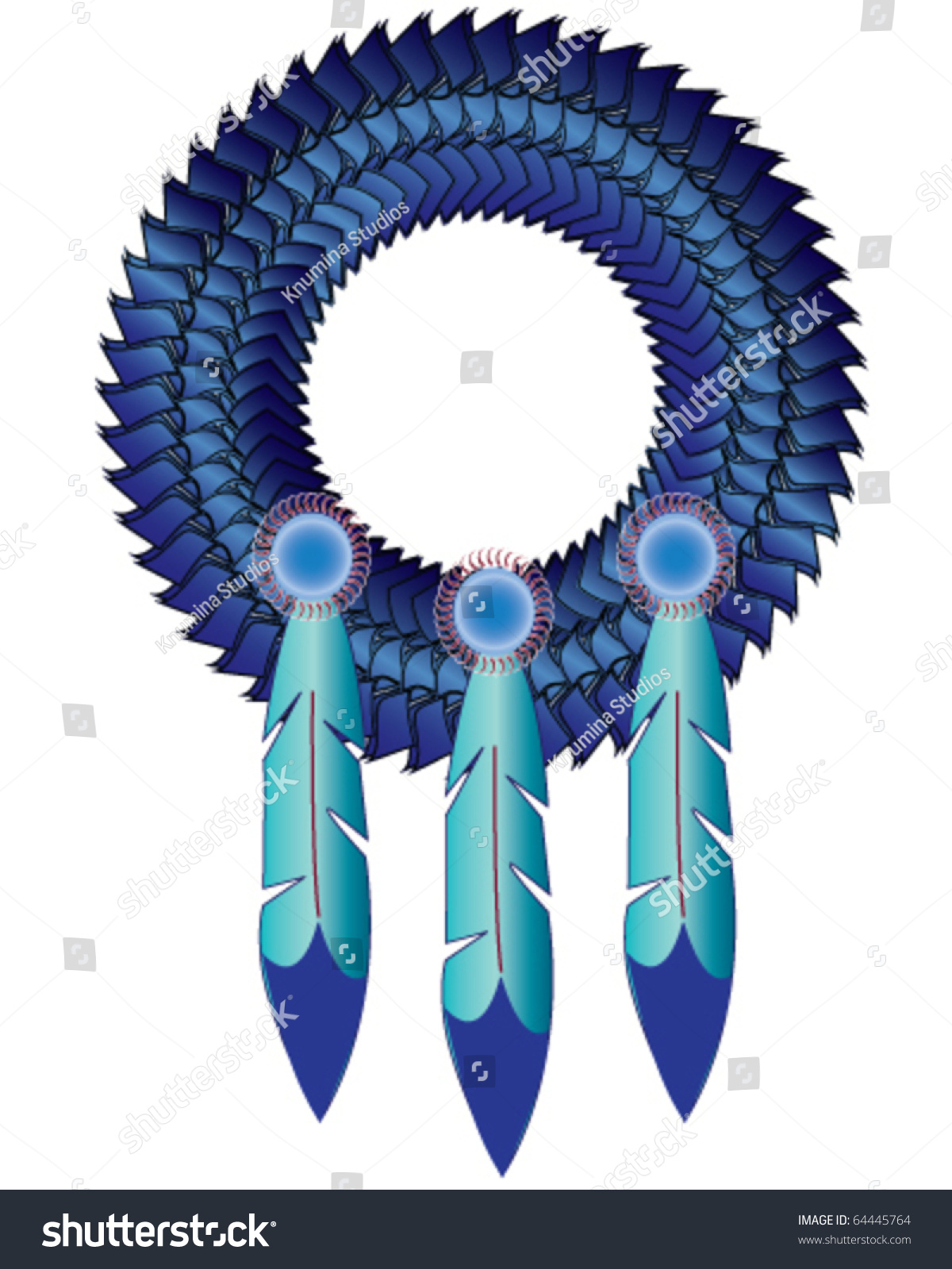 Native American Indian Medicine Shield Vector Stok Vektör (Telifsiz ...