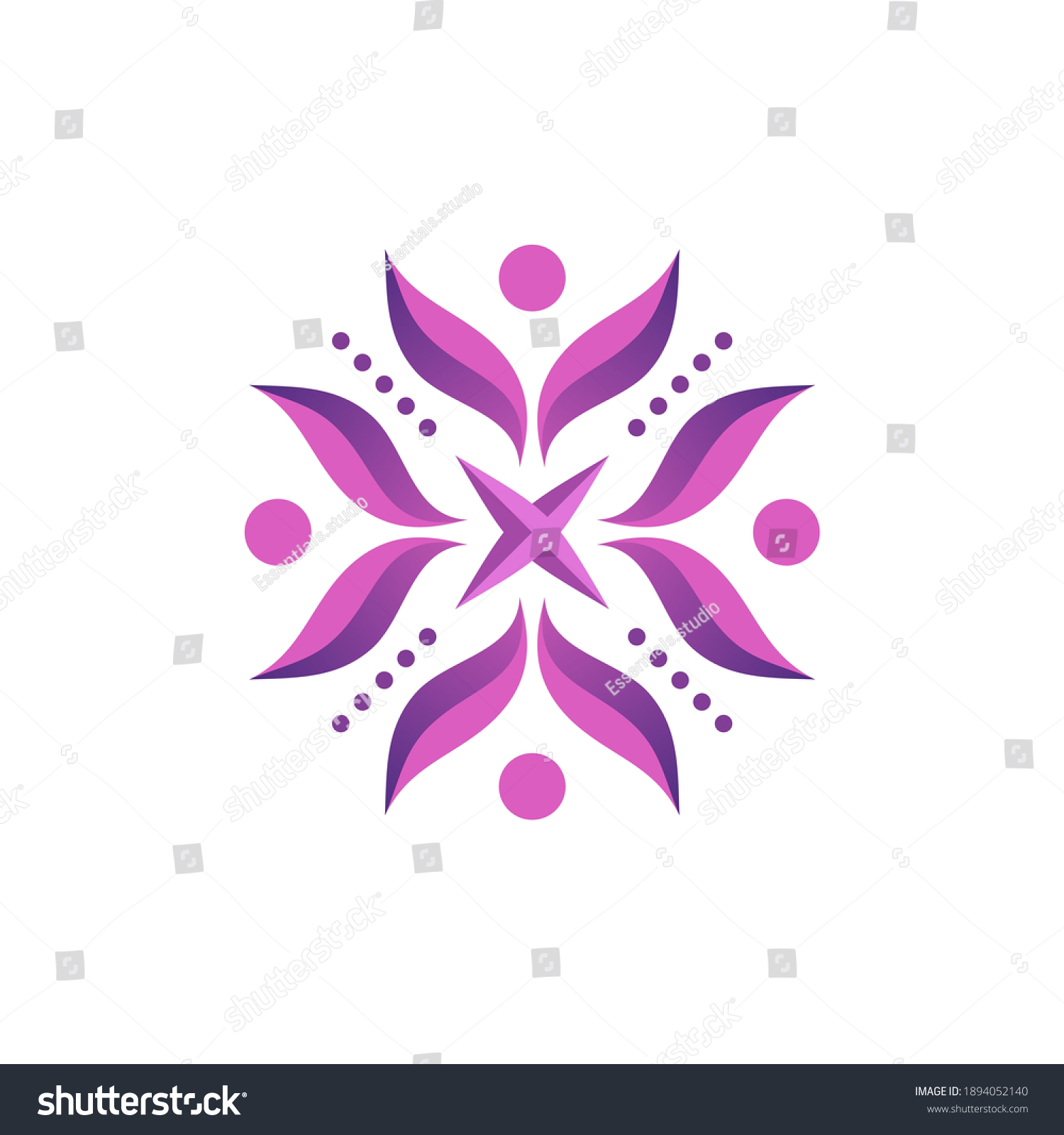 Natural Logo Designs Template Vector Illustration Stock Vector (Royalty ...