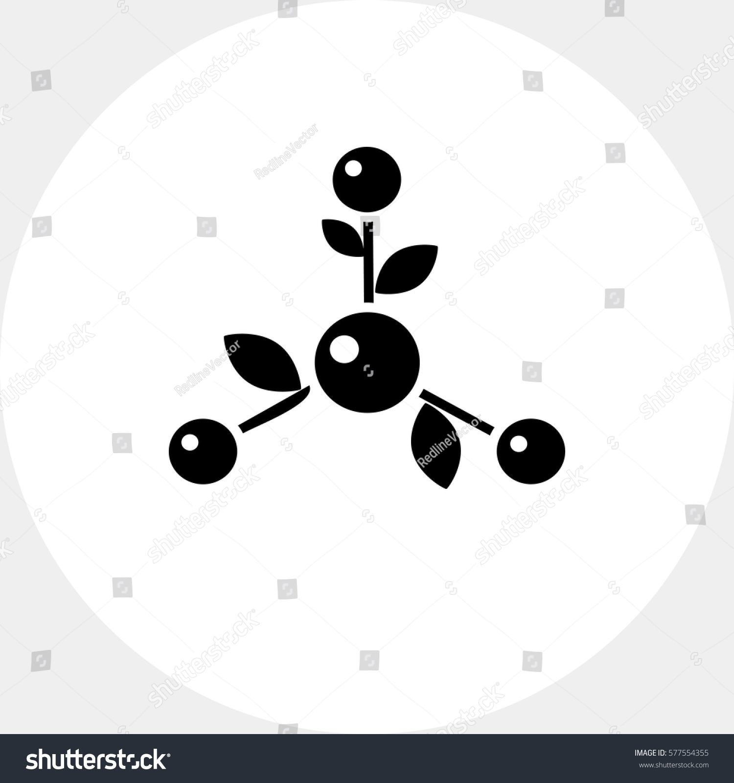 Natural Science Simple Icon Stock Vector (Royalty Free) 577554355 ...