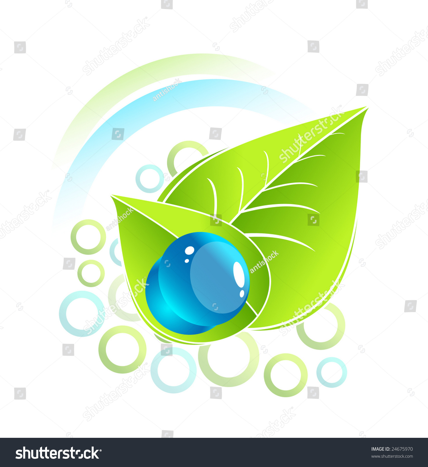 Natural Symbol Stock Vector (Royalty Free) 24675970 | Shutterstock