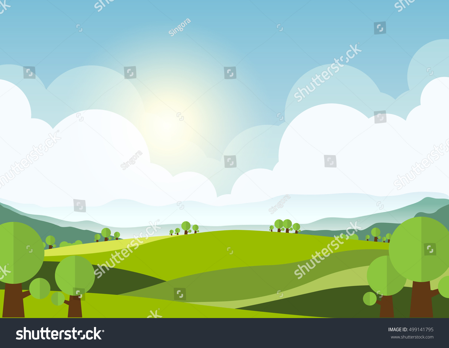 Nature landscape cartoon : 430 334 images, photos et images ...