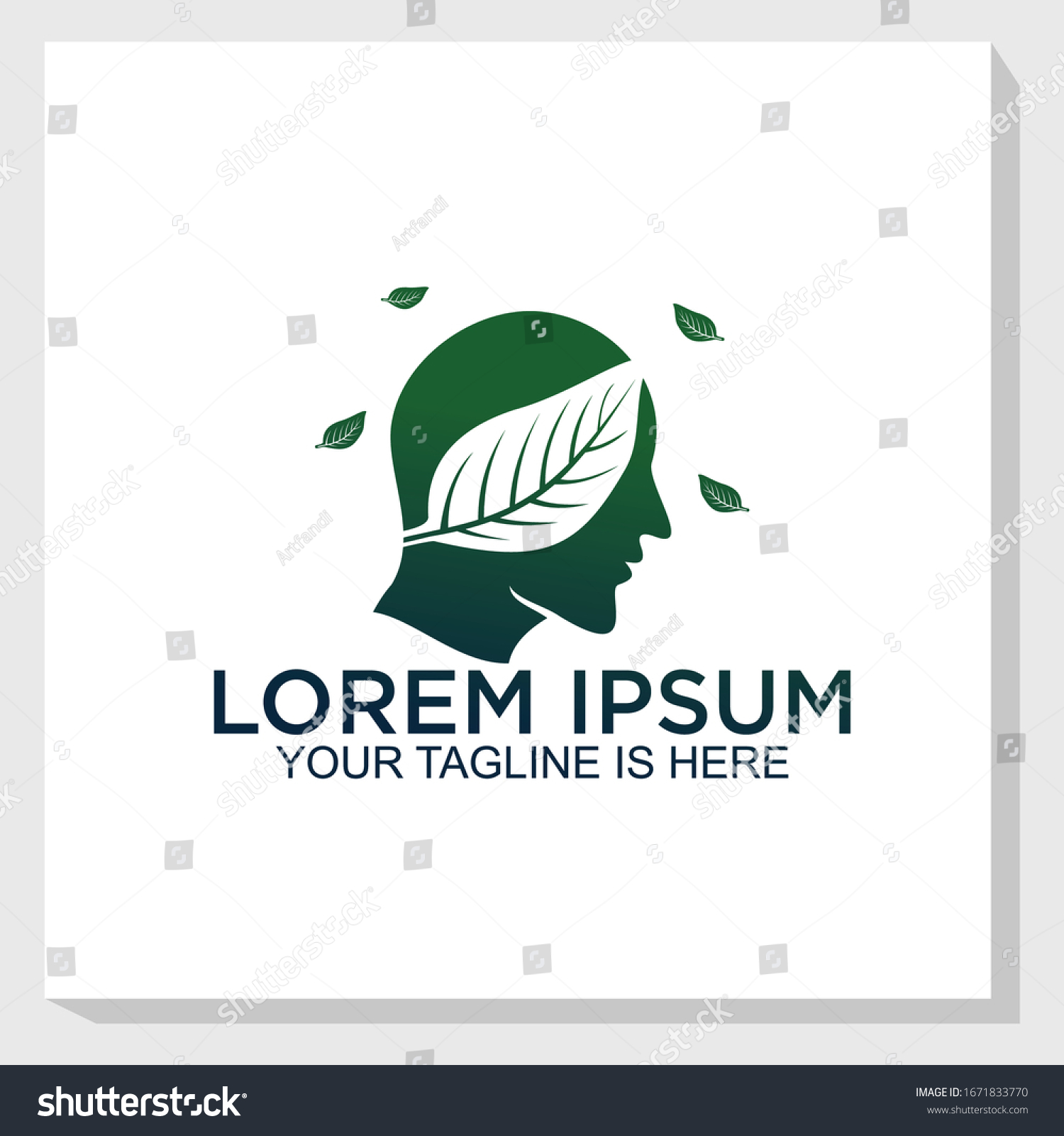 Nature People Logo Template Design Vector Stock Vector (Royalty Free ...
