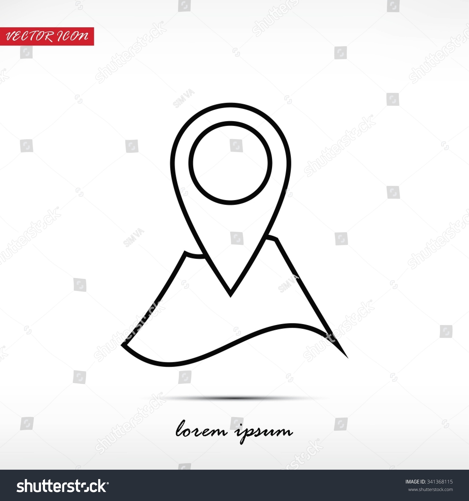 Navigator Guide Icon Stock Vector (Royalty Free) 341368115 | Shutterstock