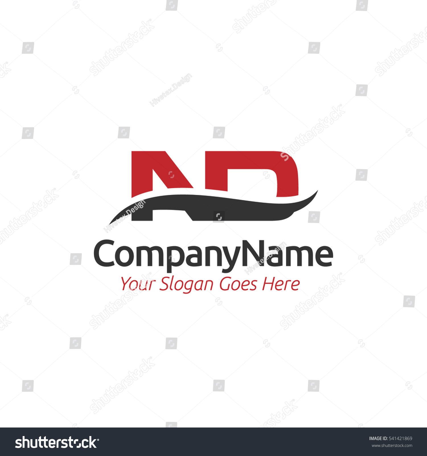 Nd Logo Stock Vector 541421869 - Shutterstock