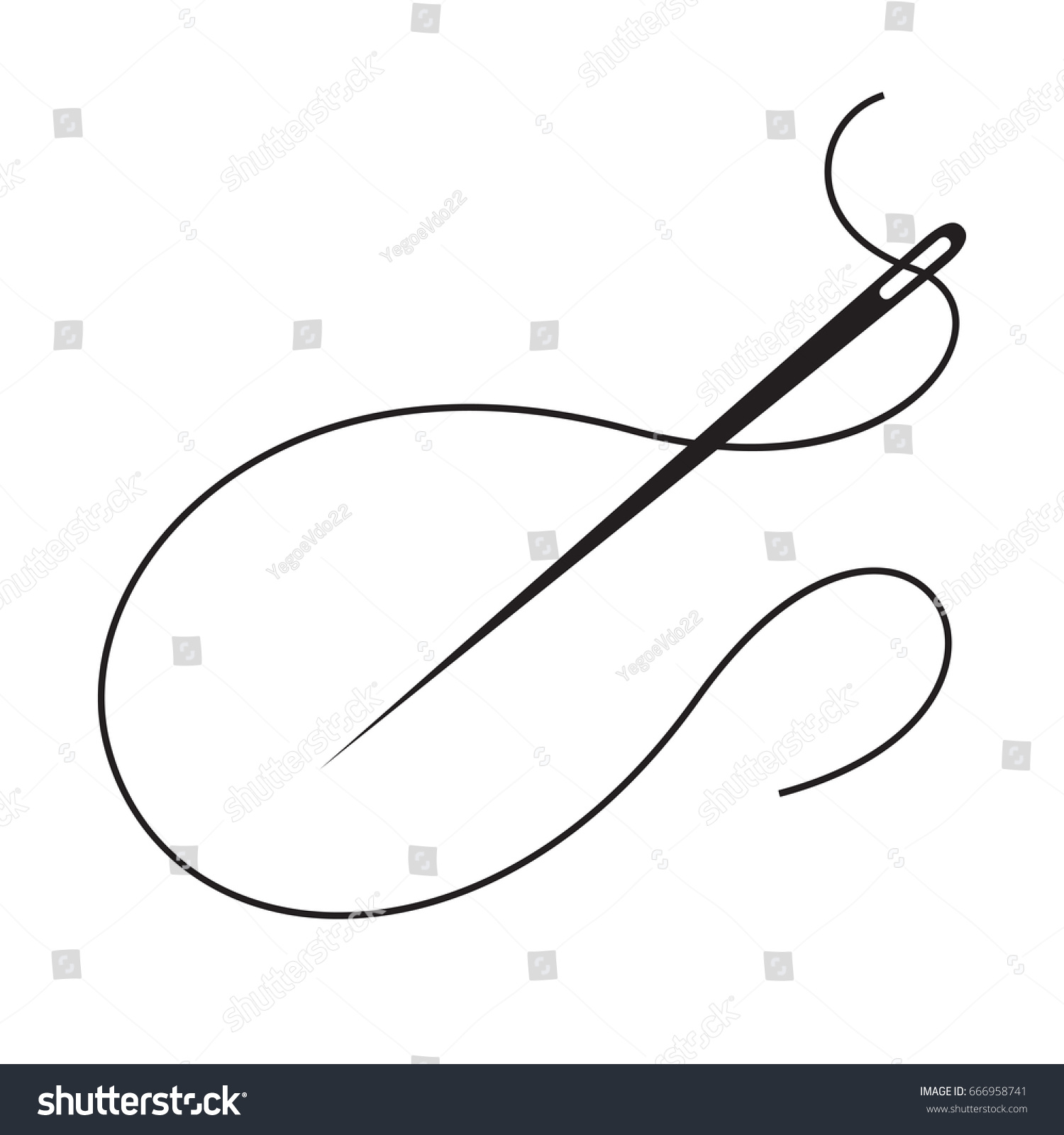 Needles Stock Vectors, Images & Vector Art | Shutterstock