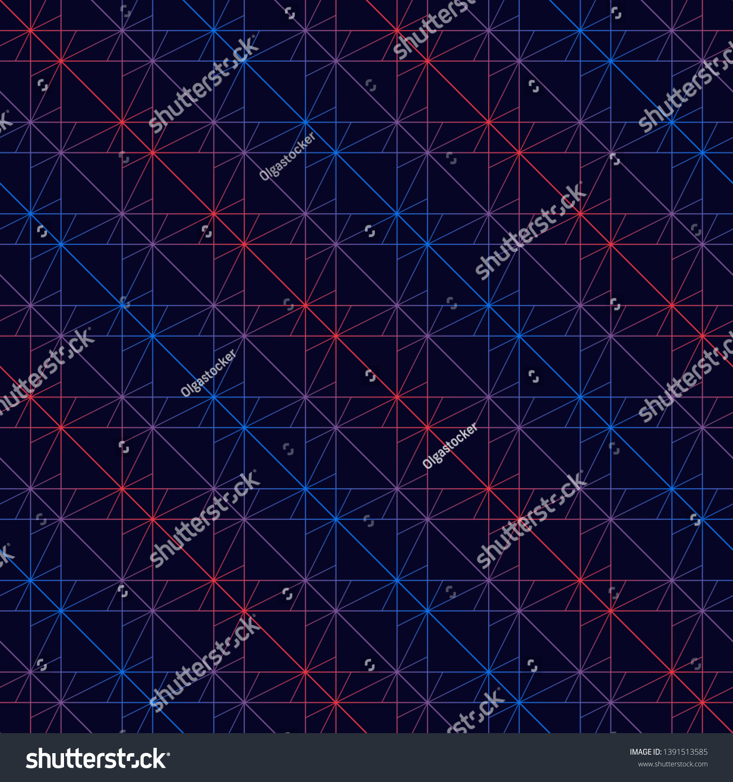 Neon Laser Lines Pattern Vector Geometric Stock Vector (Royalty Free ...