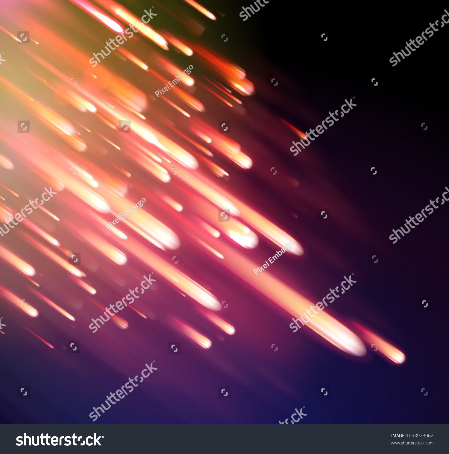 Neon Light Rays Stock Vector (Royalty Free) 93923062 | Shutterstock