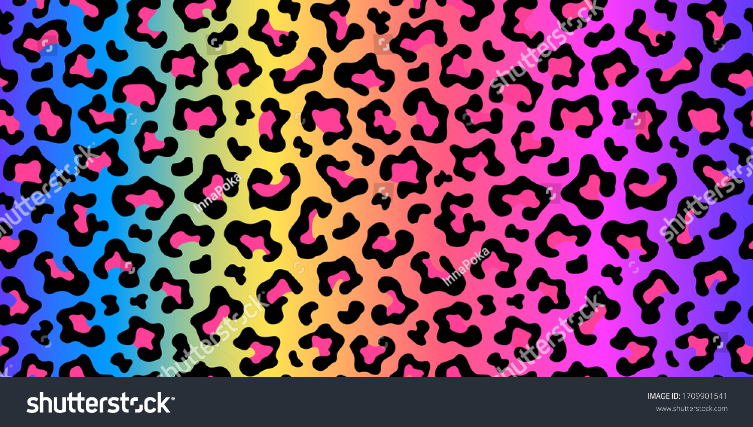 1,398 Rainbow leopard print Stock Vectors, Images & Vector Art ...