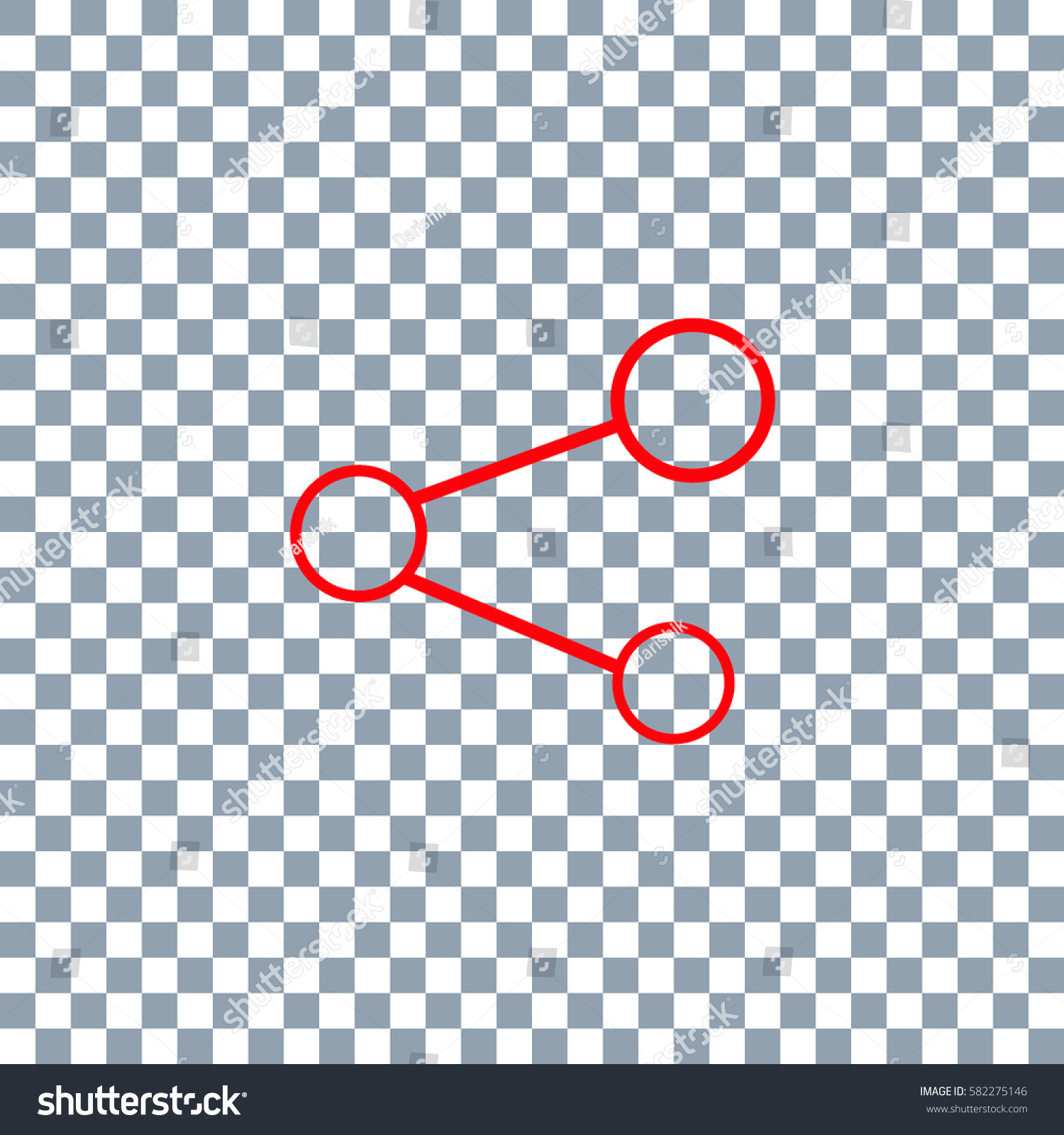 Network Icon On Transparent Background Red: เวกเตอร์สต็อก (ปลอดค่า ...