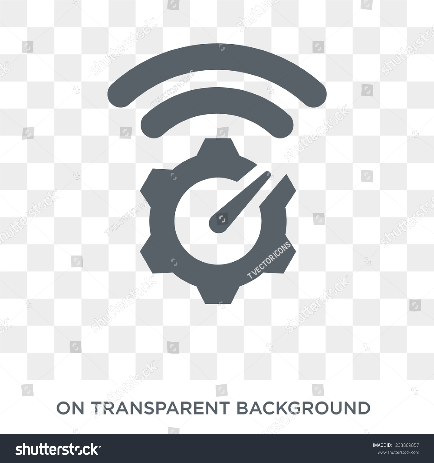 Network Optimization Icon Trendy Flat Vector Stock Vector (Royalty Free ...