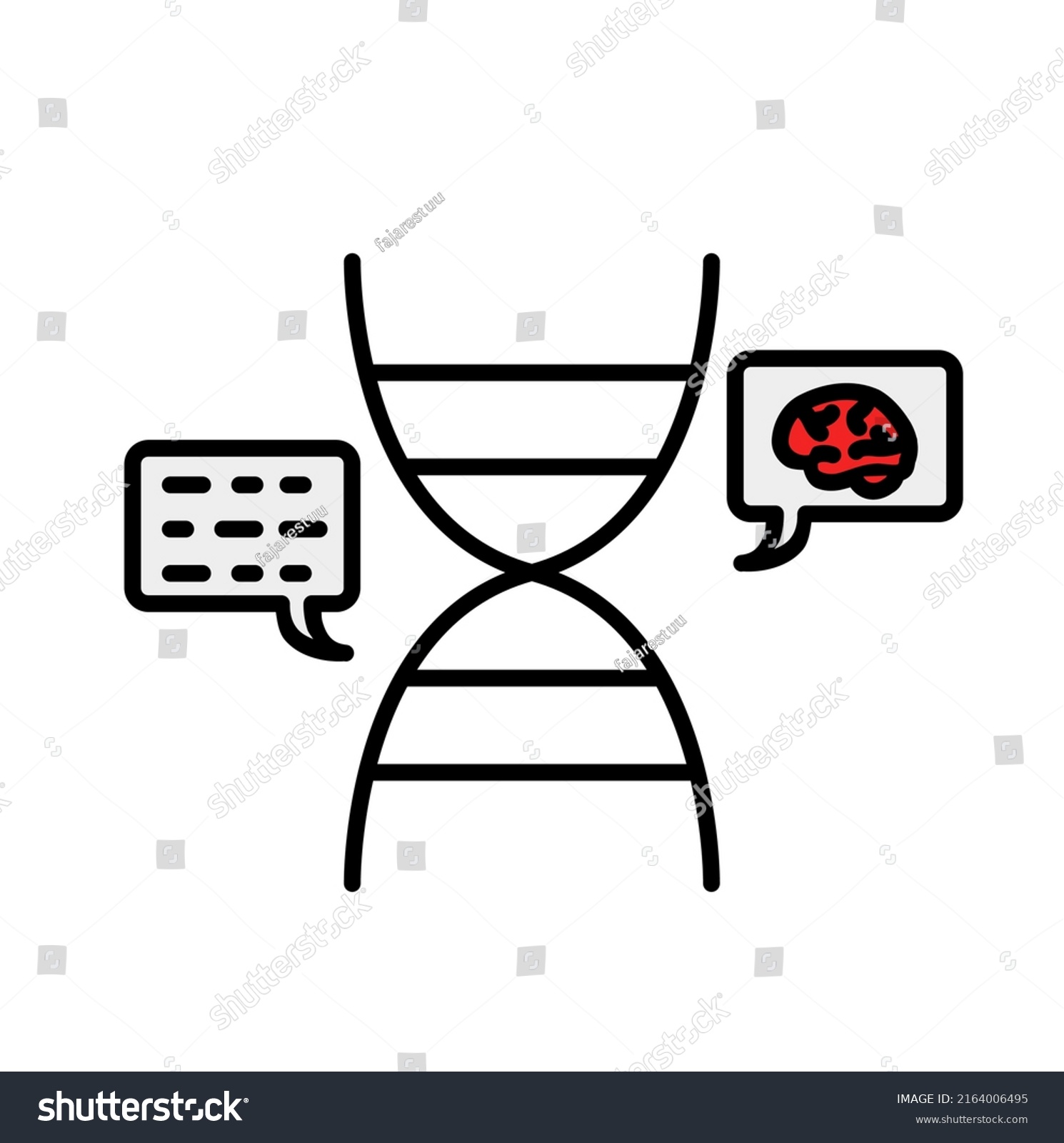 Neural Network Genetic Algorithm Technology Gradient Stock Vector ...