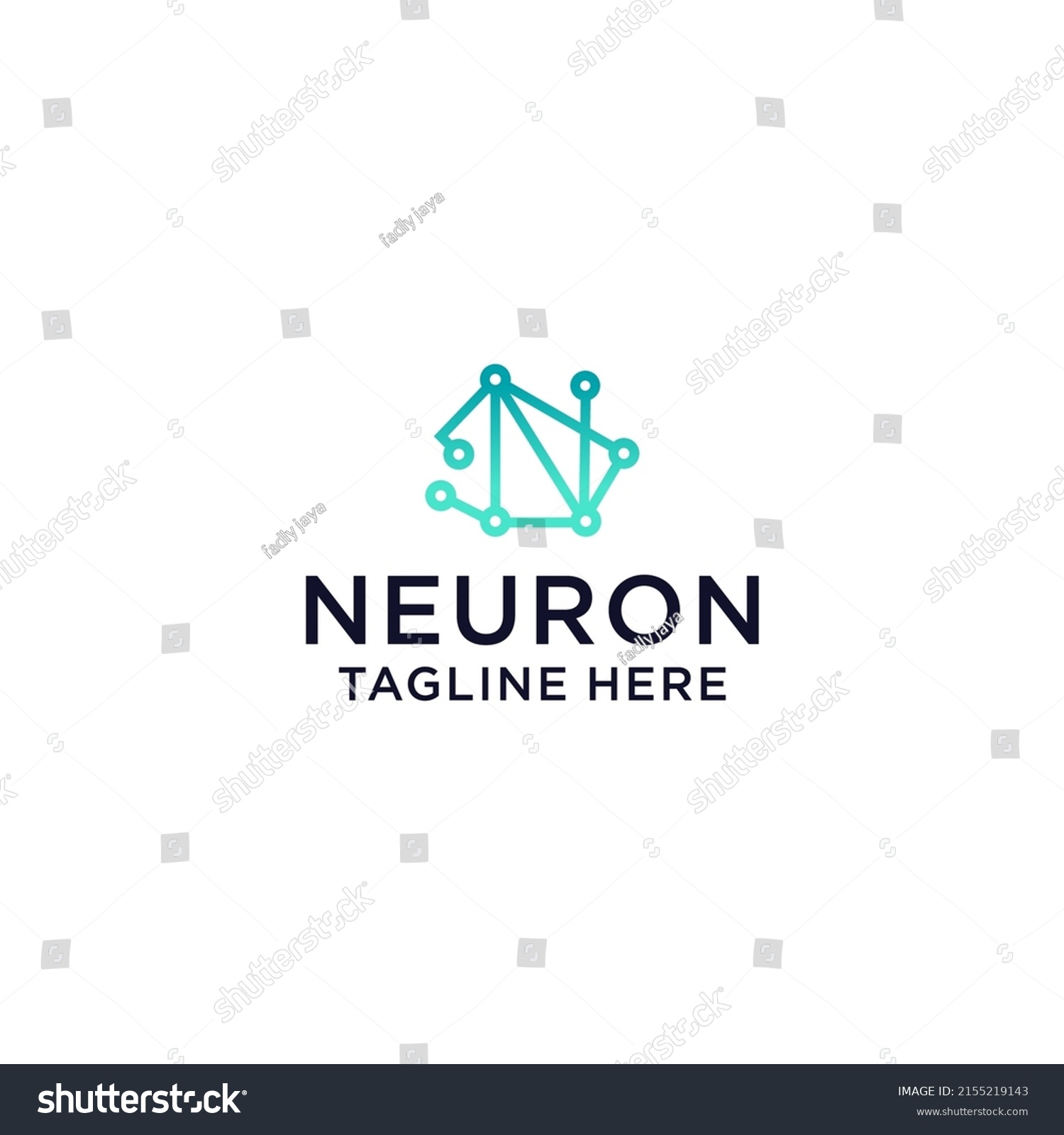 Neuro Logo Icon Design Vector Stock Vector (Royalty Free) 2155219143 ...