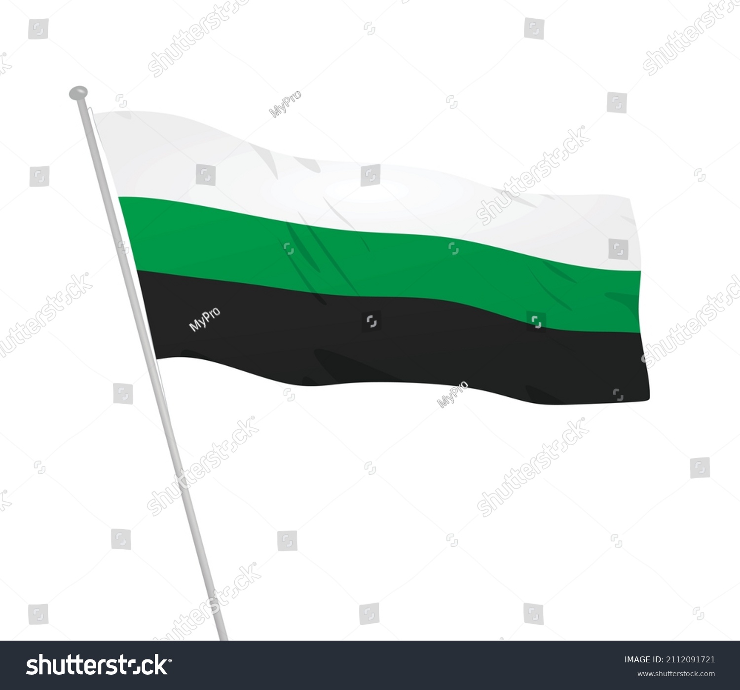 Neutrois Pride Flag Vector Illustration Stock Vector (Royalty Free ...