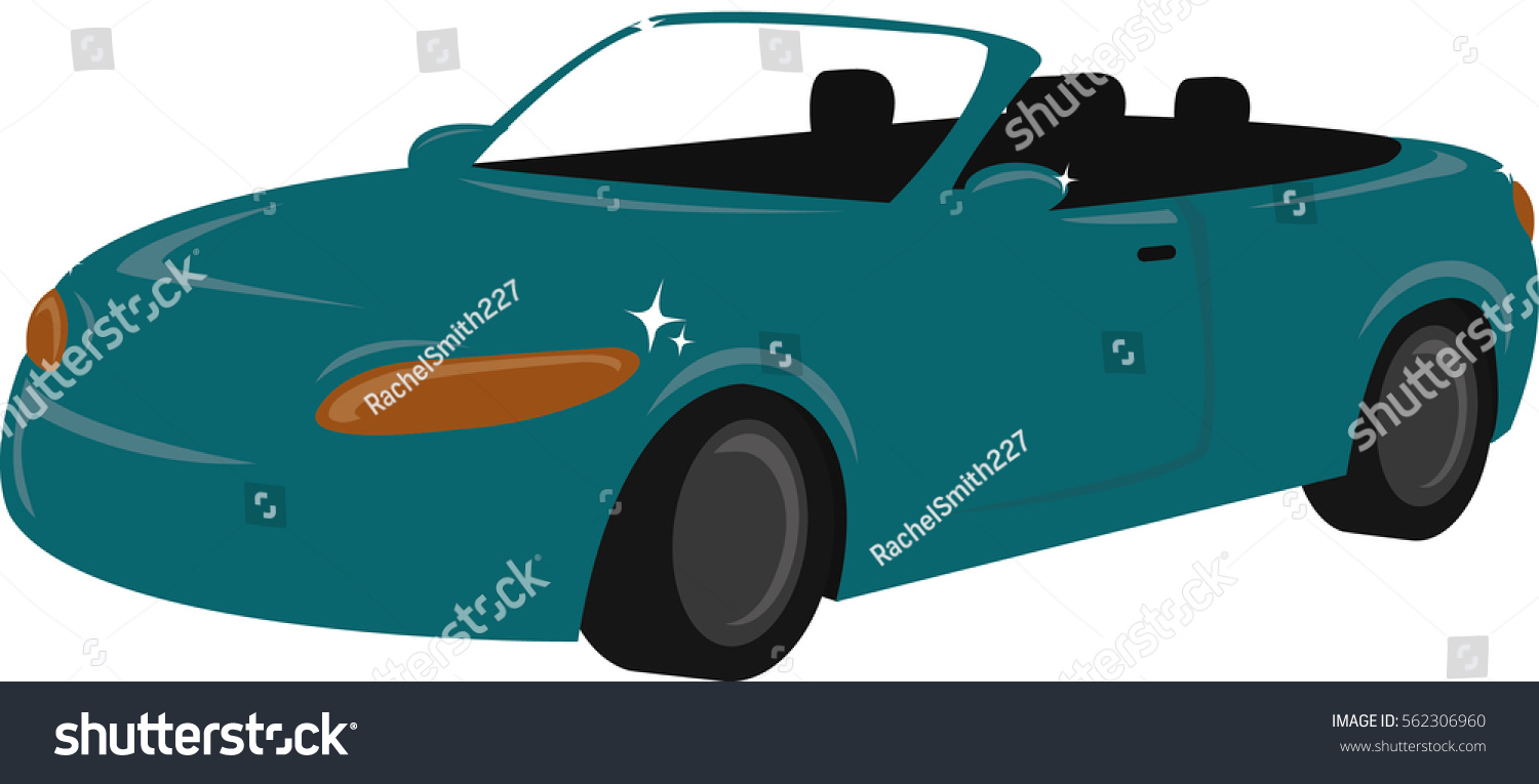 New Car Vector Illustration Stock Vector (Royalty Free) 562306960 ...