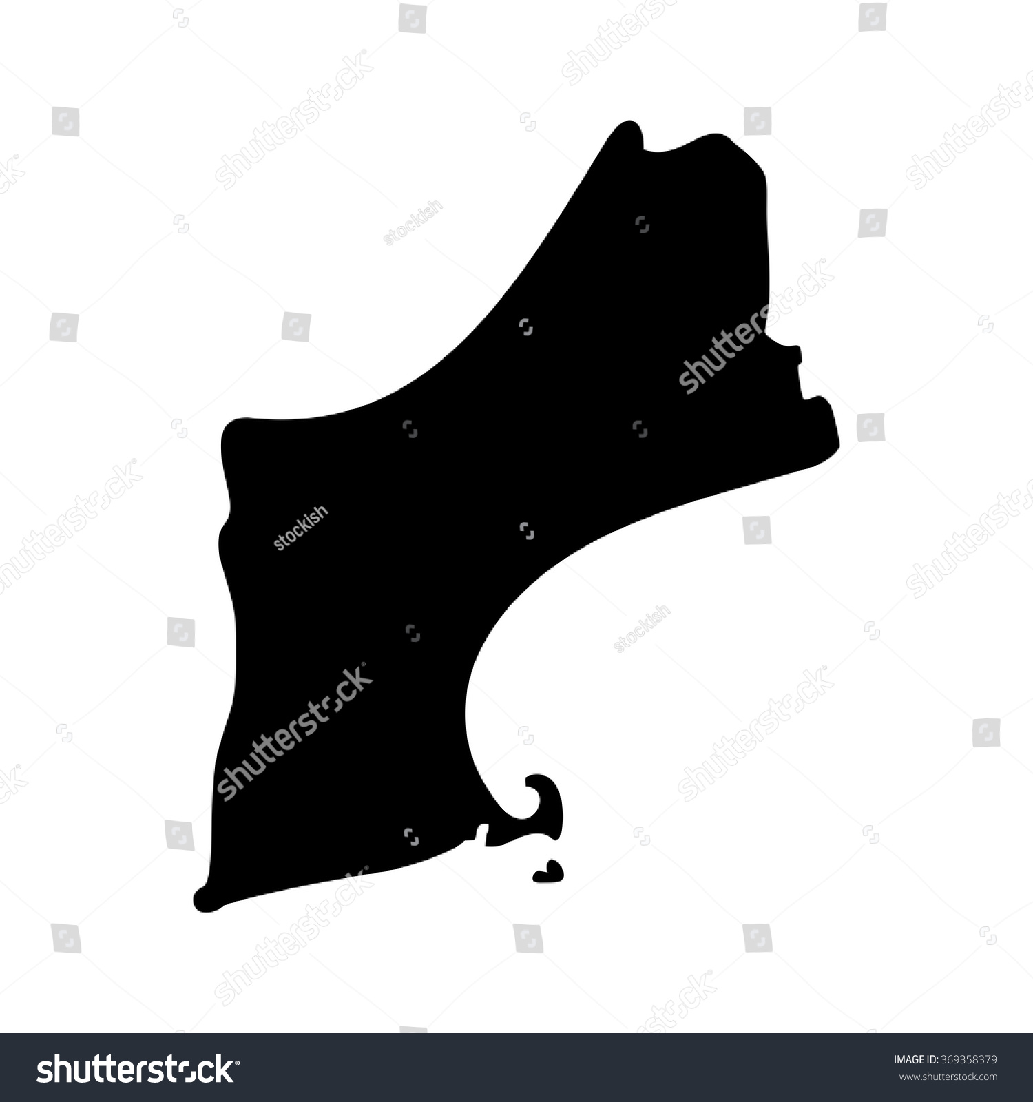 New England Logo Vector Stock Vector (Royalty Free) 369358379