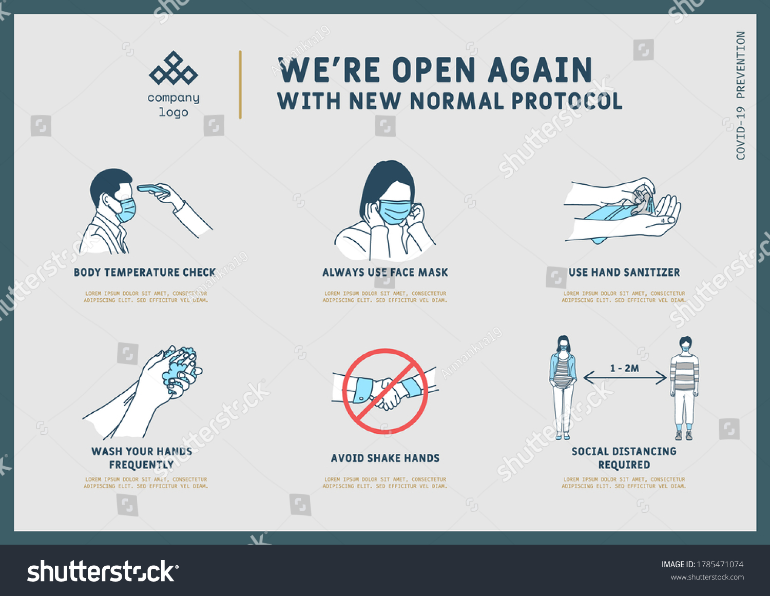 2,006 New normal protocol Images, Stock Photos & Vectors | Shutterstock