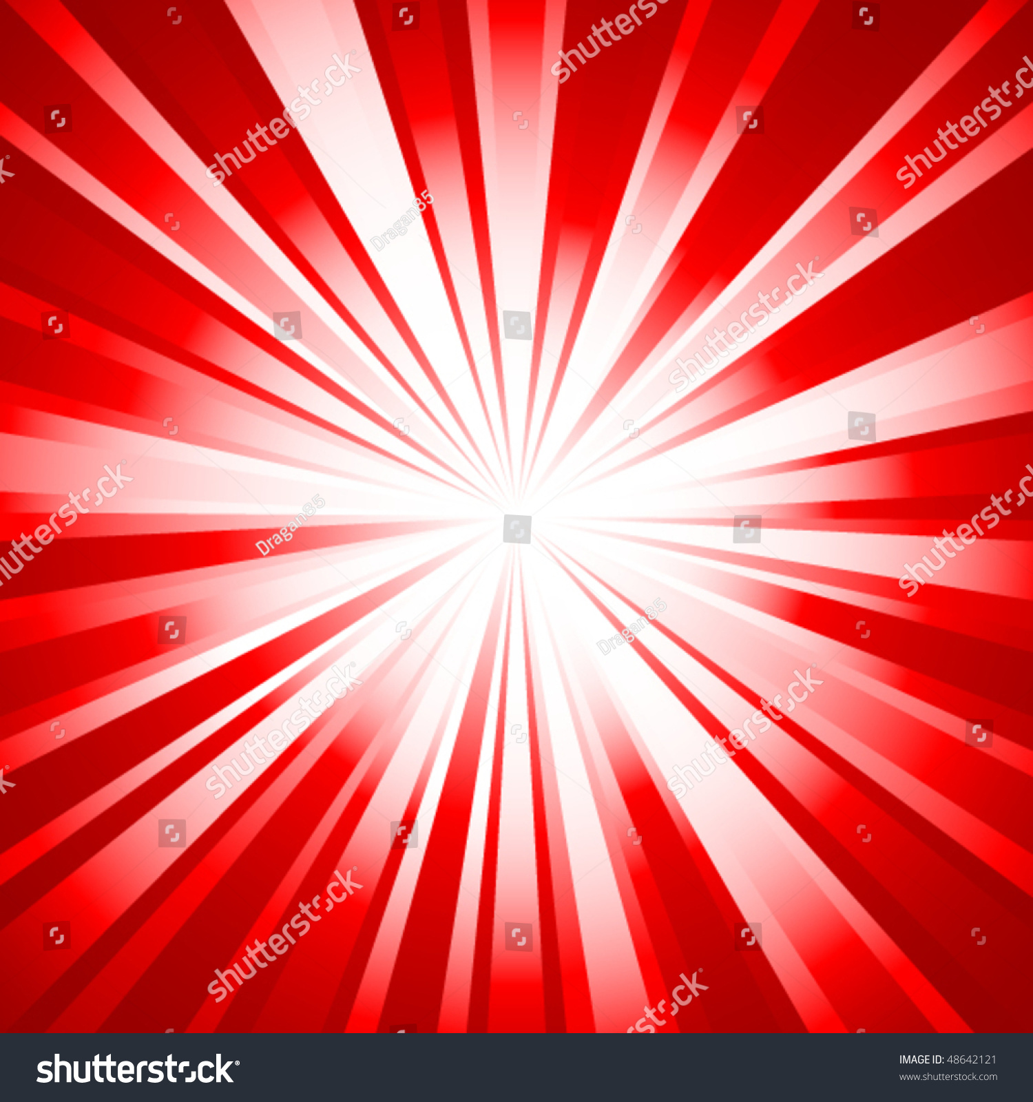 New Sunburst Vector Stock Vector (Royalty Free) 48642121 | Shutterstock