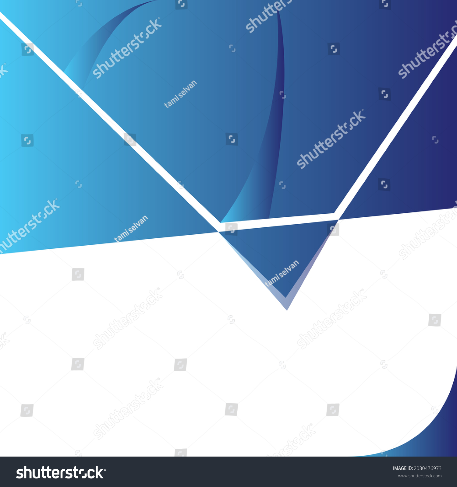 New Vector Modern Poster Design Blue Stock Vector (Royalty Free ...