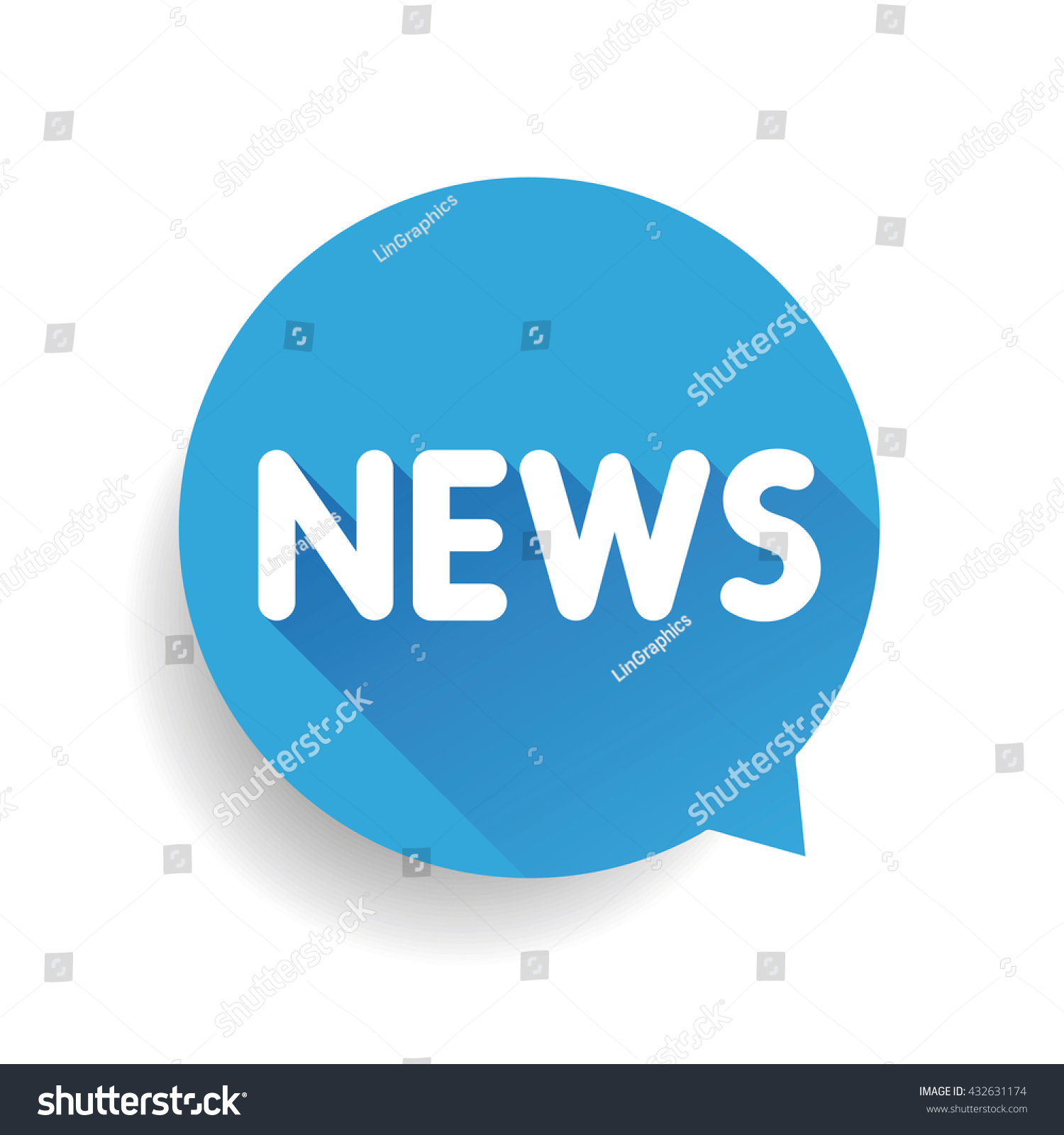 News Icon Label Vector Stock Vector (Royalty Free) 432631174 | Shutterstock