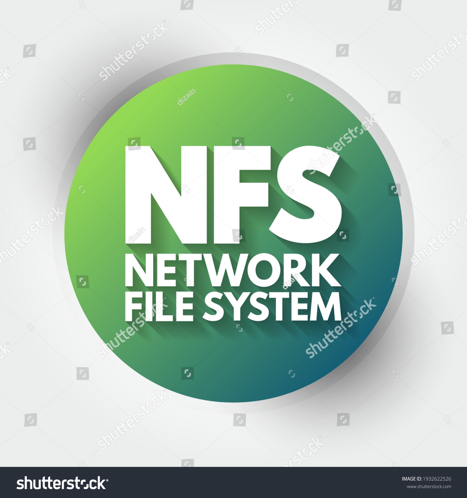 Nfs Network File System Mechanism Storing Stock Vector (Royalty Free ... Nfs Network File System Mechanism Storing Stock Vector (Royalty Free ...