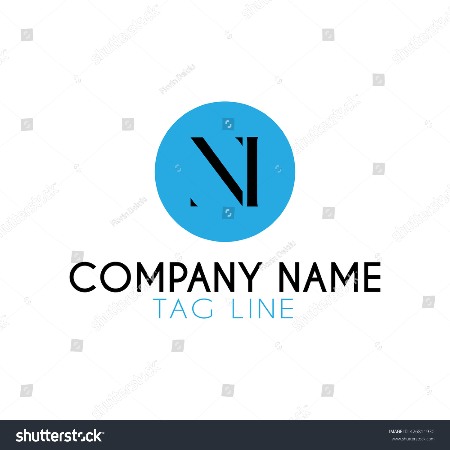Ni Logo Stock Vector (Royalty Free) 426811930 | Shutterstock
