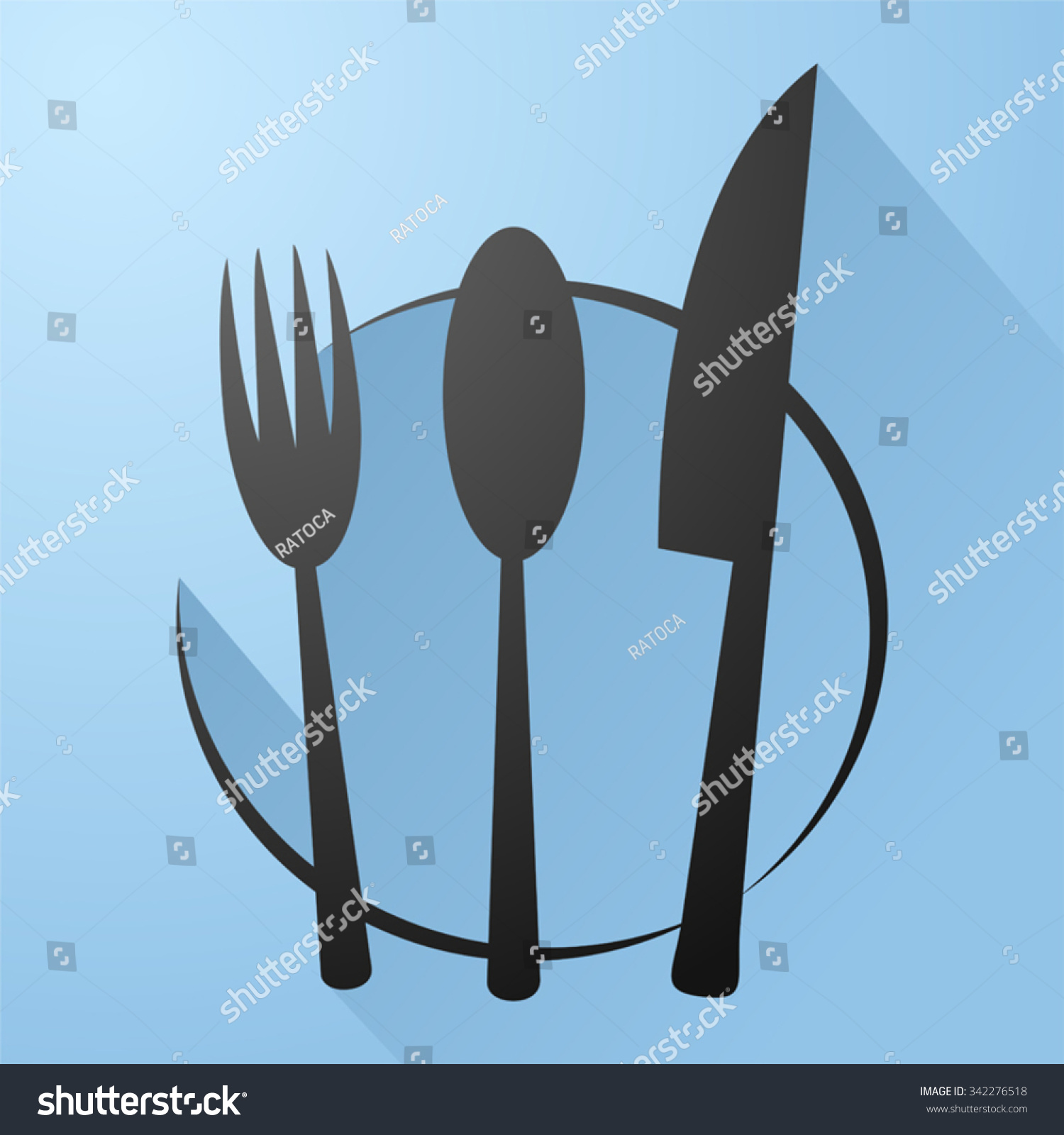 Nice Cook Symbol Stock Vector (Royalty Free) 342276518