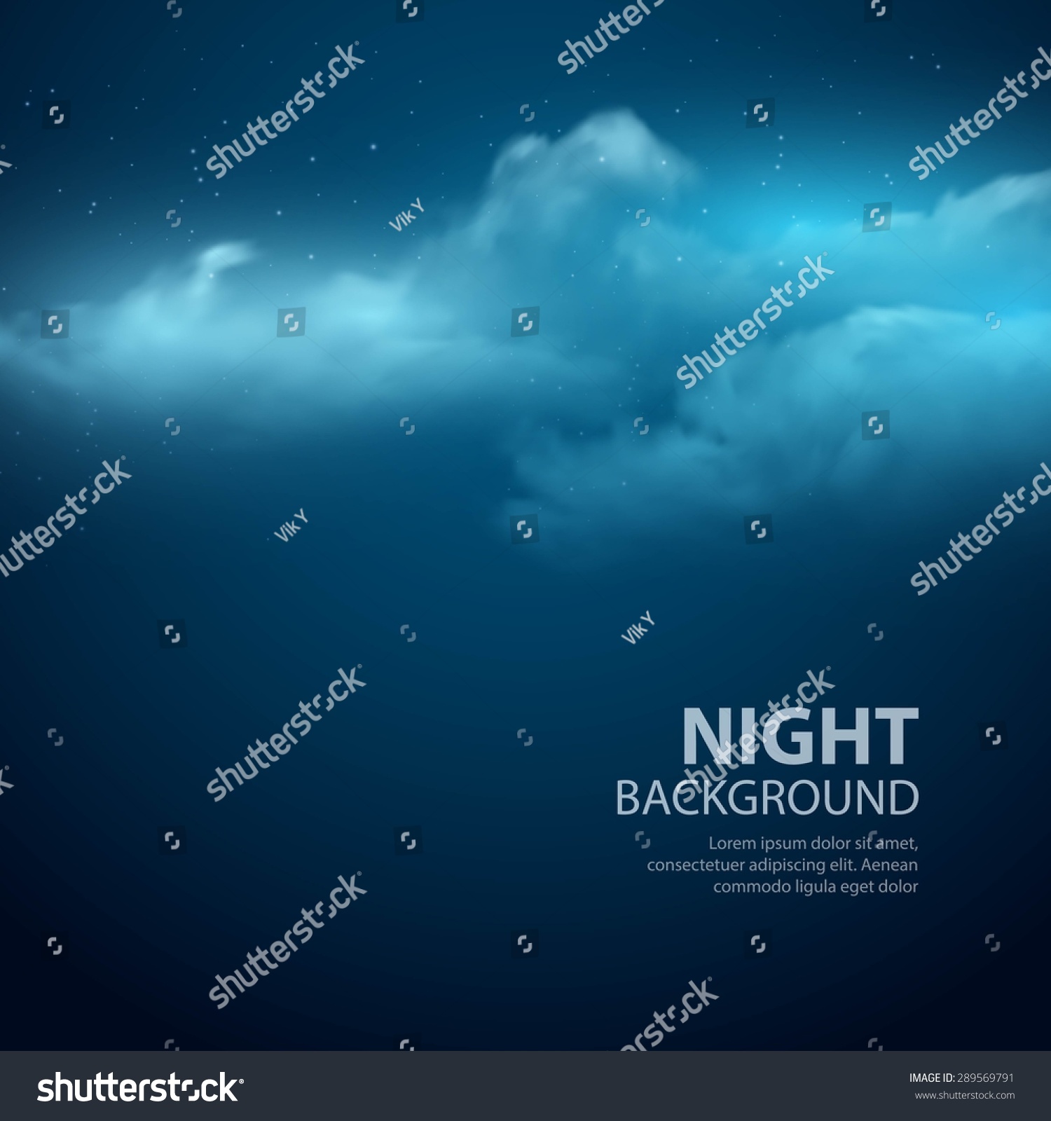 Vektor Stok Langit malam latar belakang abstrak. Vektor (Tanpa Royalti ...