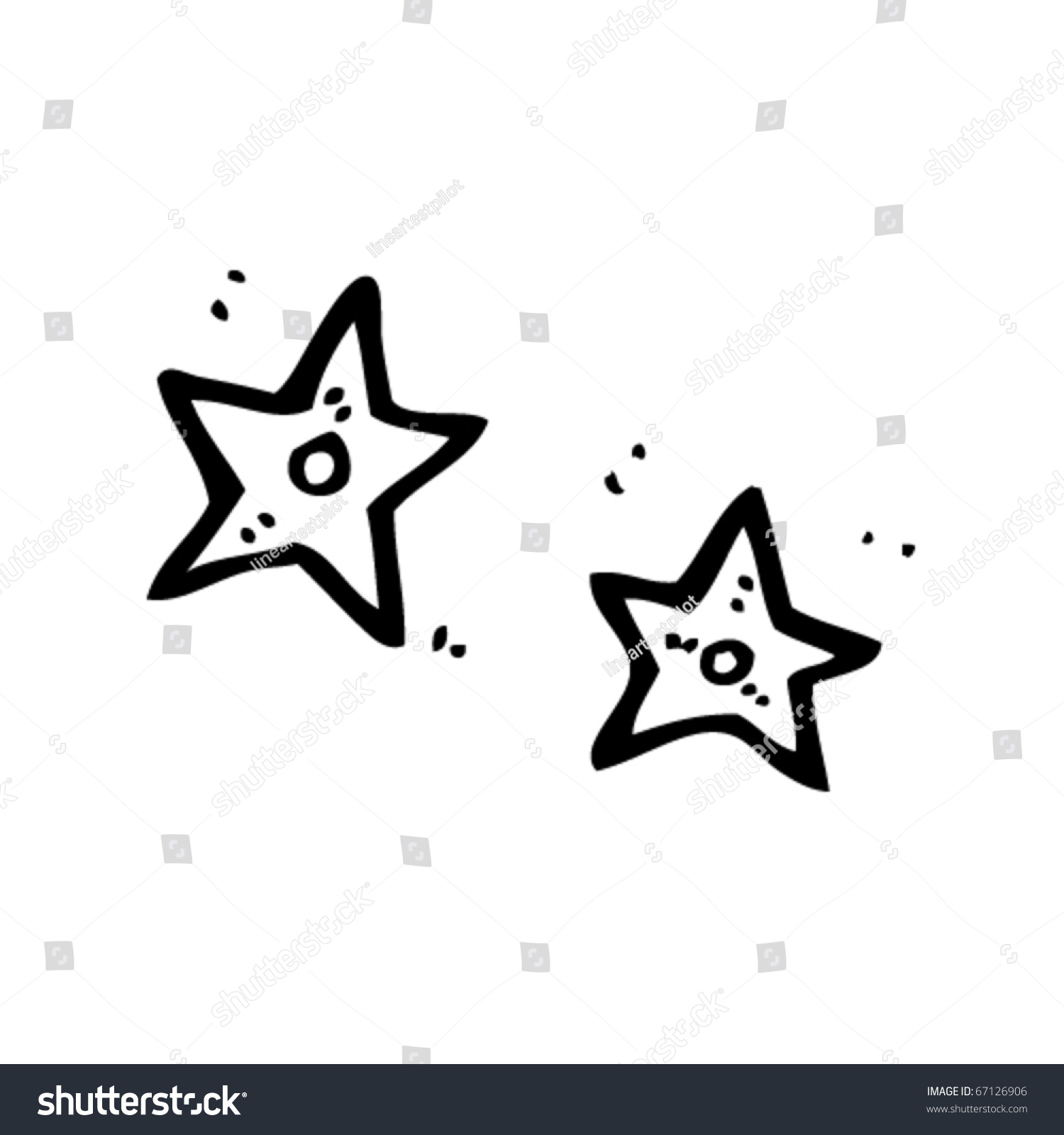 Ninja Throwing Stars Cartoon Stock Vector (Royalty Free) 67126906 ...