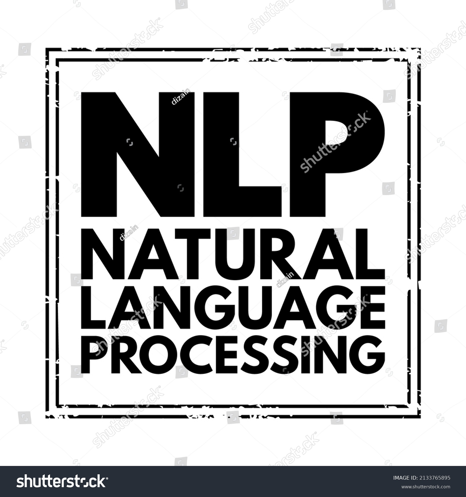 Nlp Natural Language Processing Subfield Linguistics Stock Vector ... Nlp Natural Language Processing Subfield Linguistics Stock Vector ...