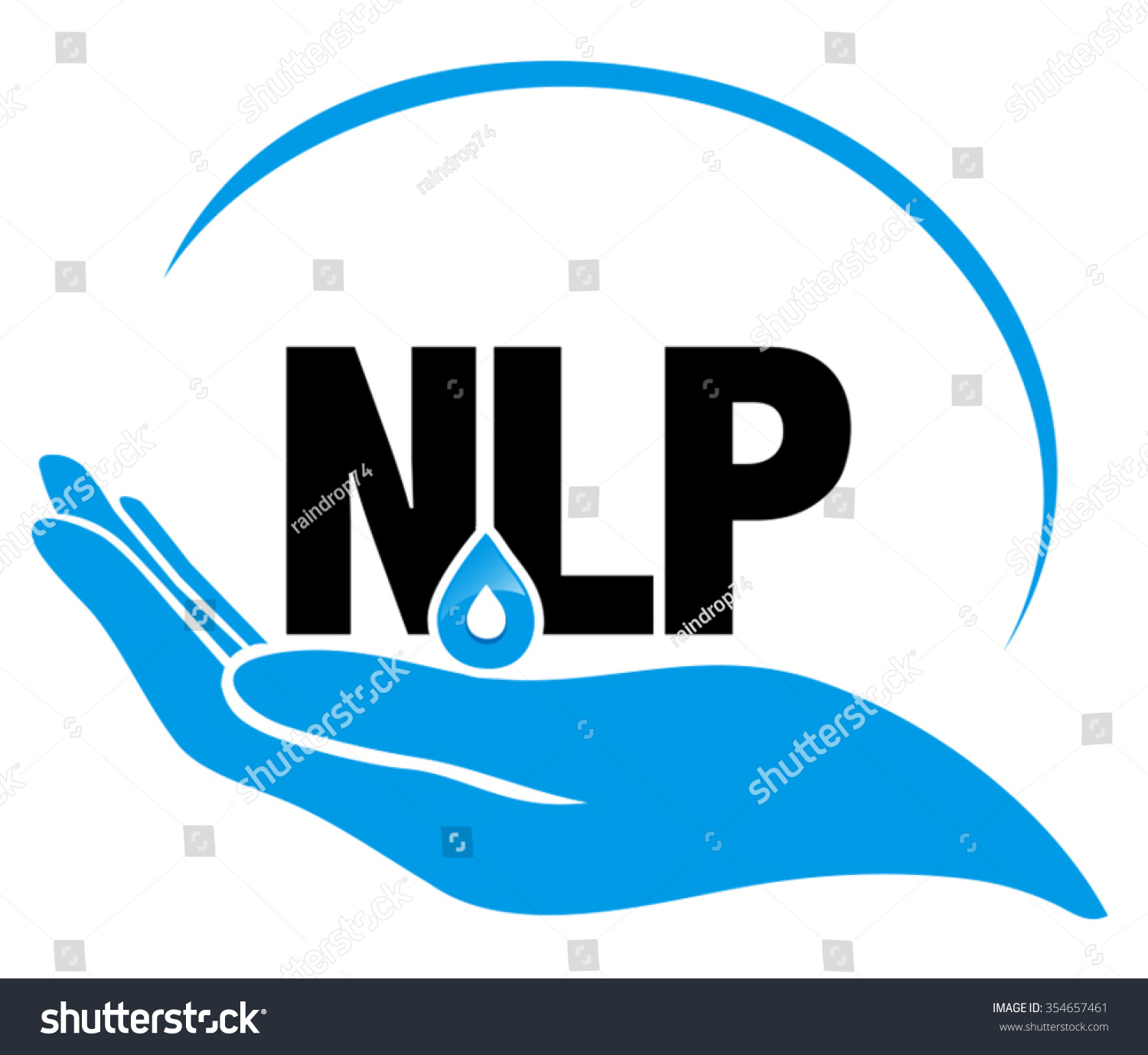 Nlp Natural Language Processing Symbol: Vector có sẵn (miễn phí bản ...