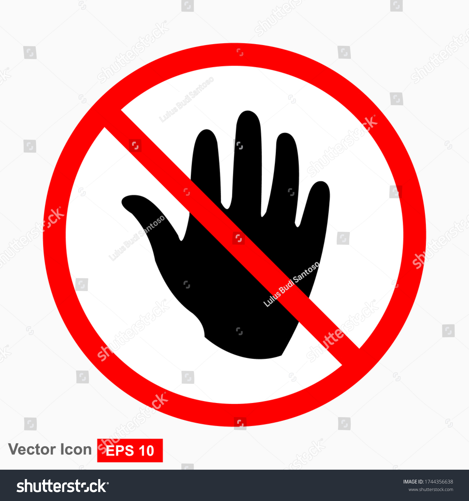 Sin signo de entrada. Sin etiqueta: vector de stock (libre de regalías ...