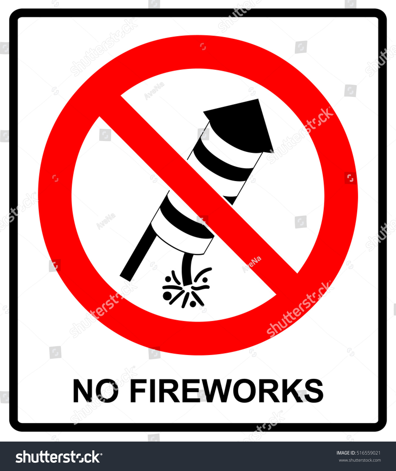 No fireworks sign Images, Stock Photos & Vectors | Shutterstock