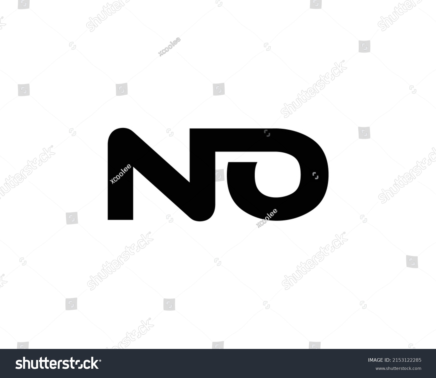 No Letter Logo Design Vector Template Stock Vector (Royalty Free ...