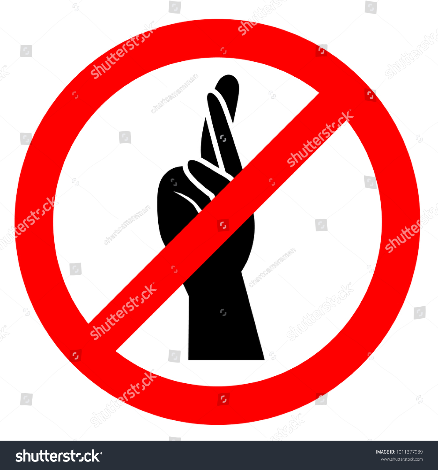 No Lie Sign Vector Symbol: Vector có sẵn (miễn phí bản quyền ...