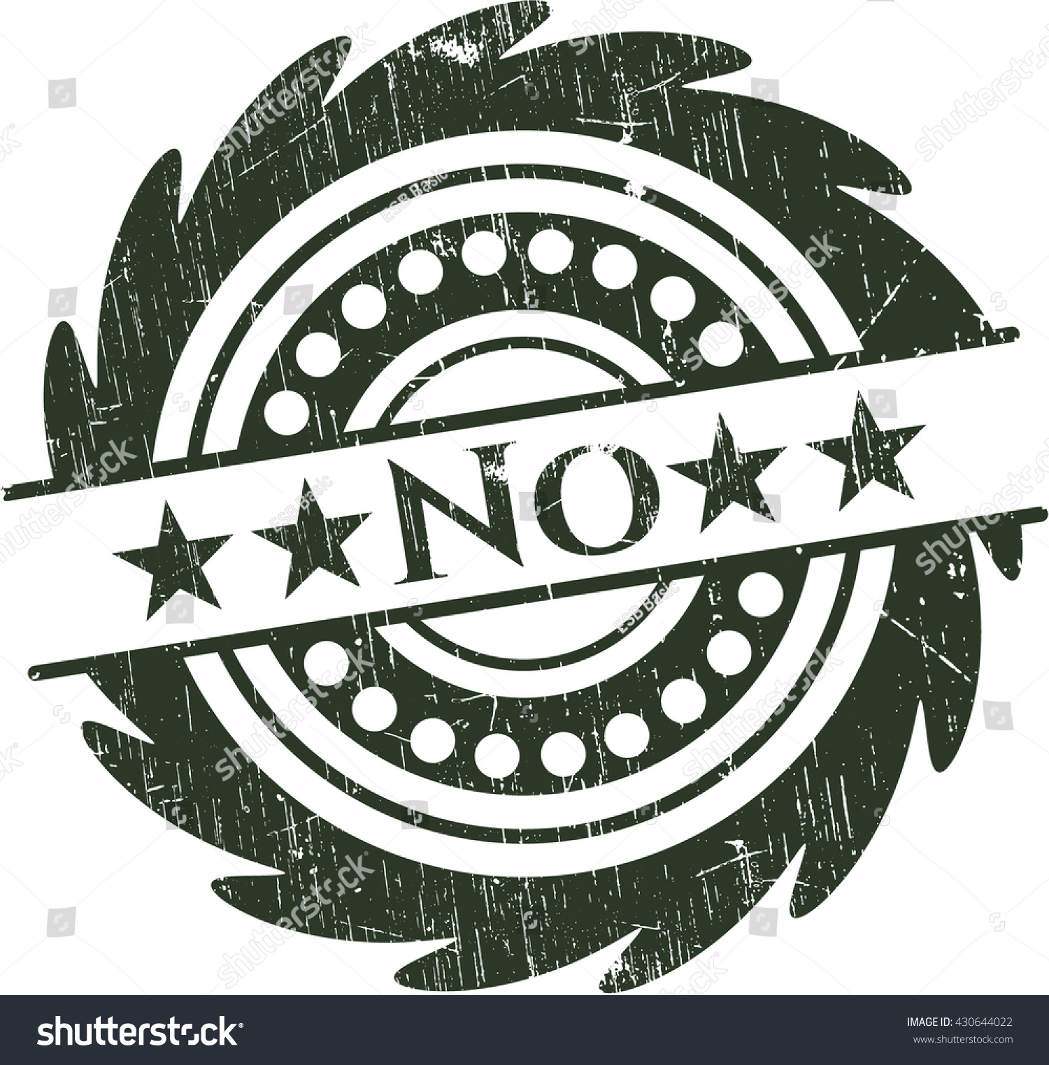 No Rubber Seal Stock Vector (Royalty Free) 430644022 | Shutterstock