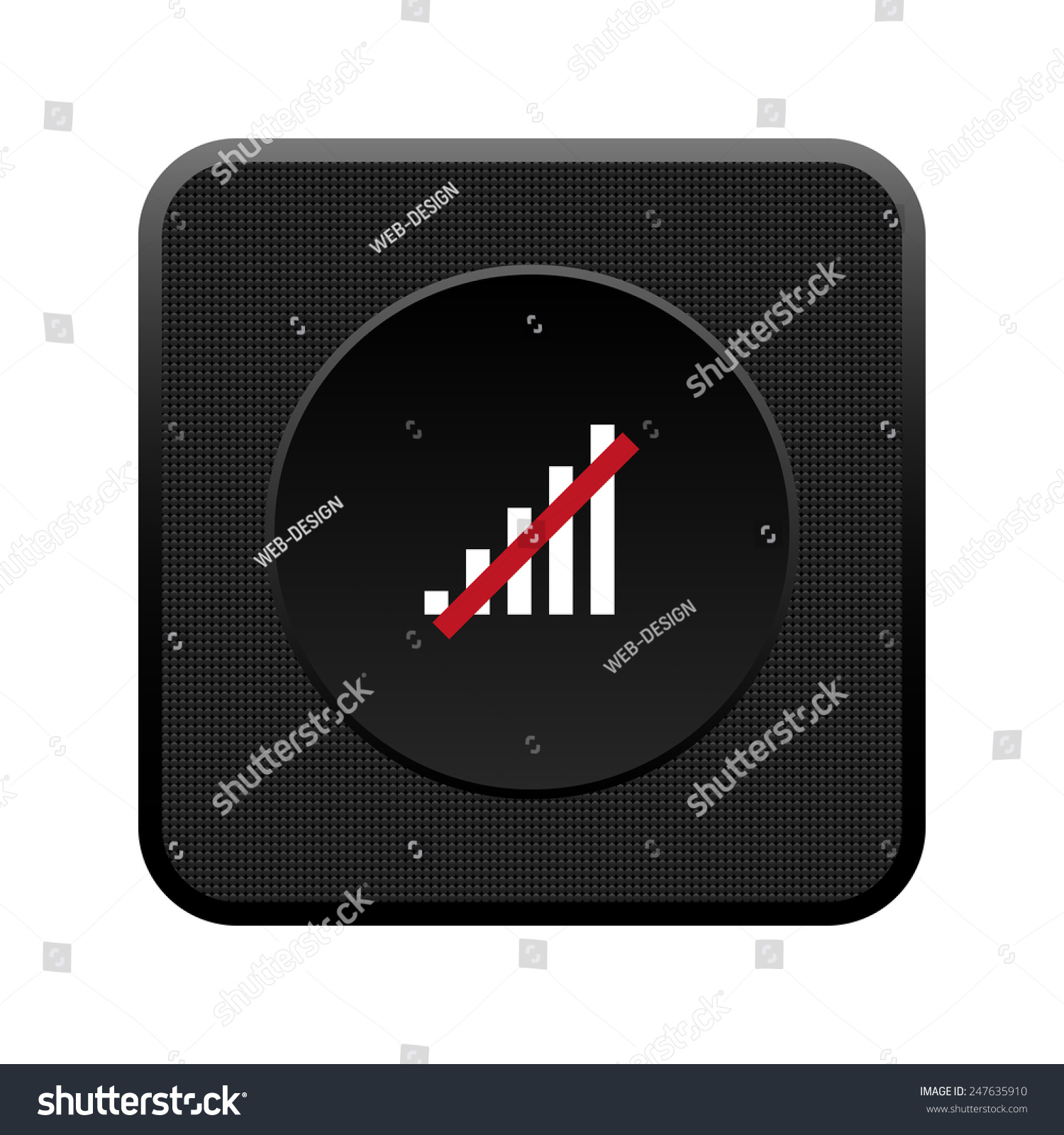 No Signal Stock Vector (Royalty Free) 247635910