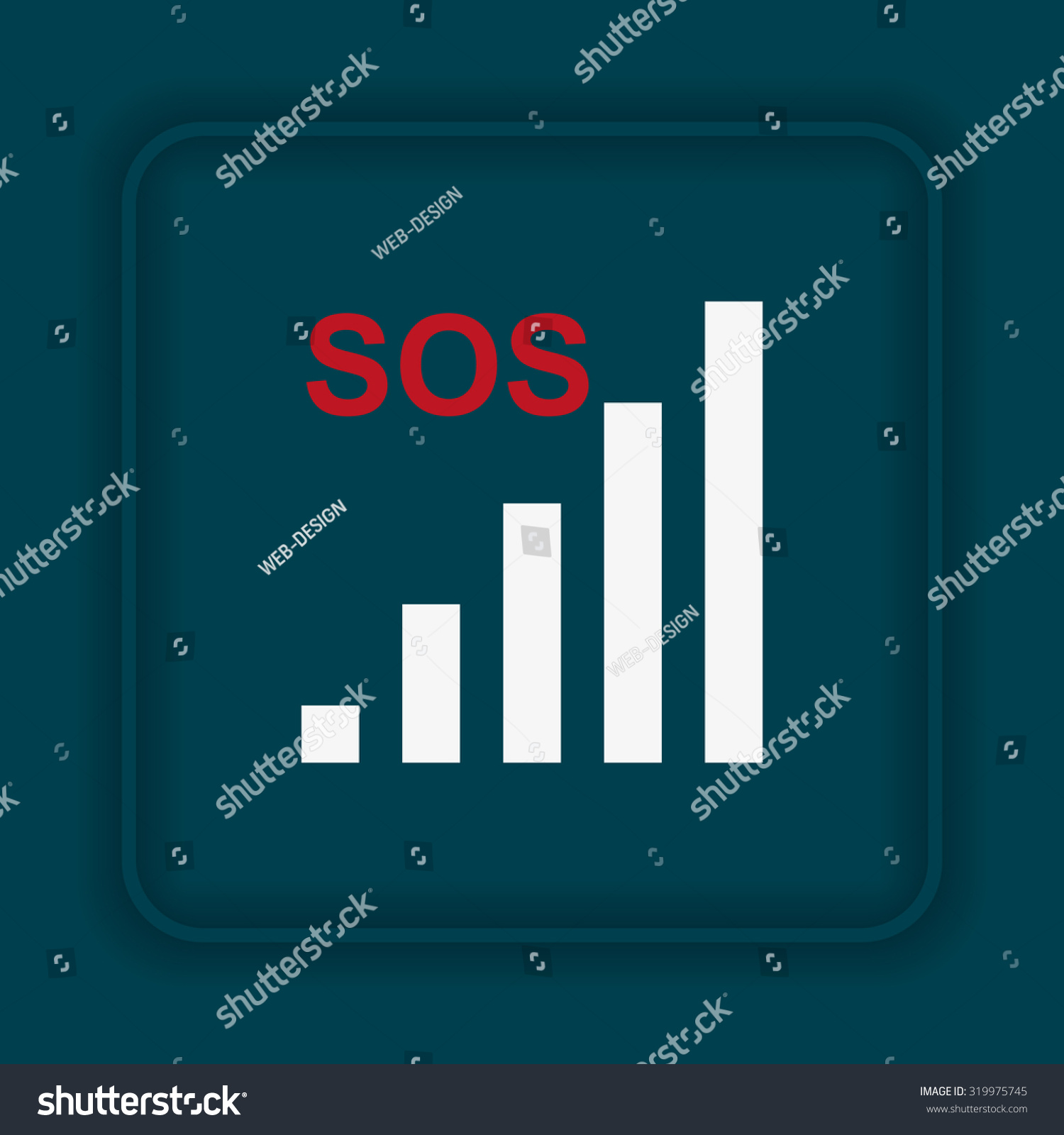 No Signal Stock Vector (Royalty Free) 319975745 | Shutterstock