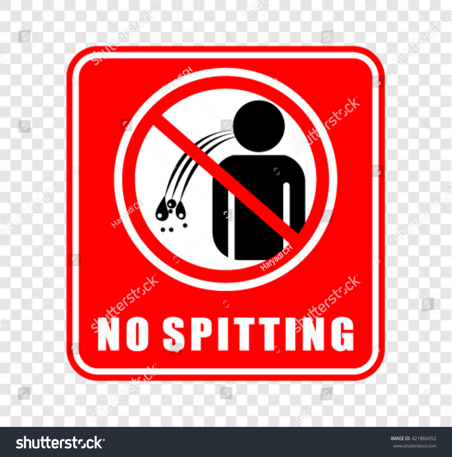 No Spitting Sign Symbols Stock Vector (Royalty Free) 421866052 ... No Spitting Sign Symbols Stock Vector (Royalty Free) 421866052 ...