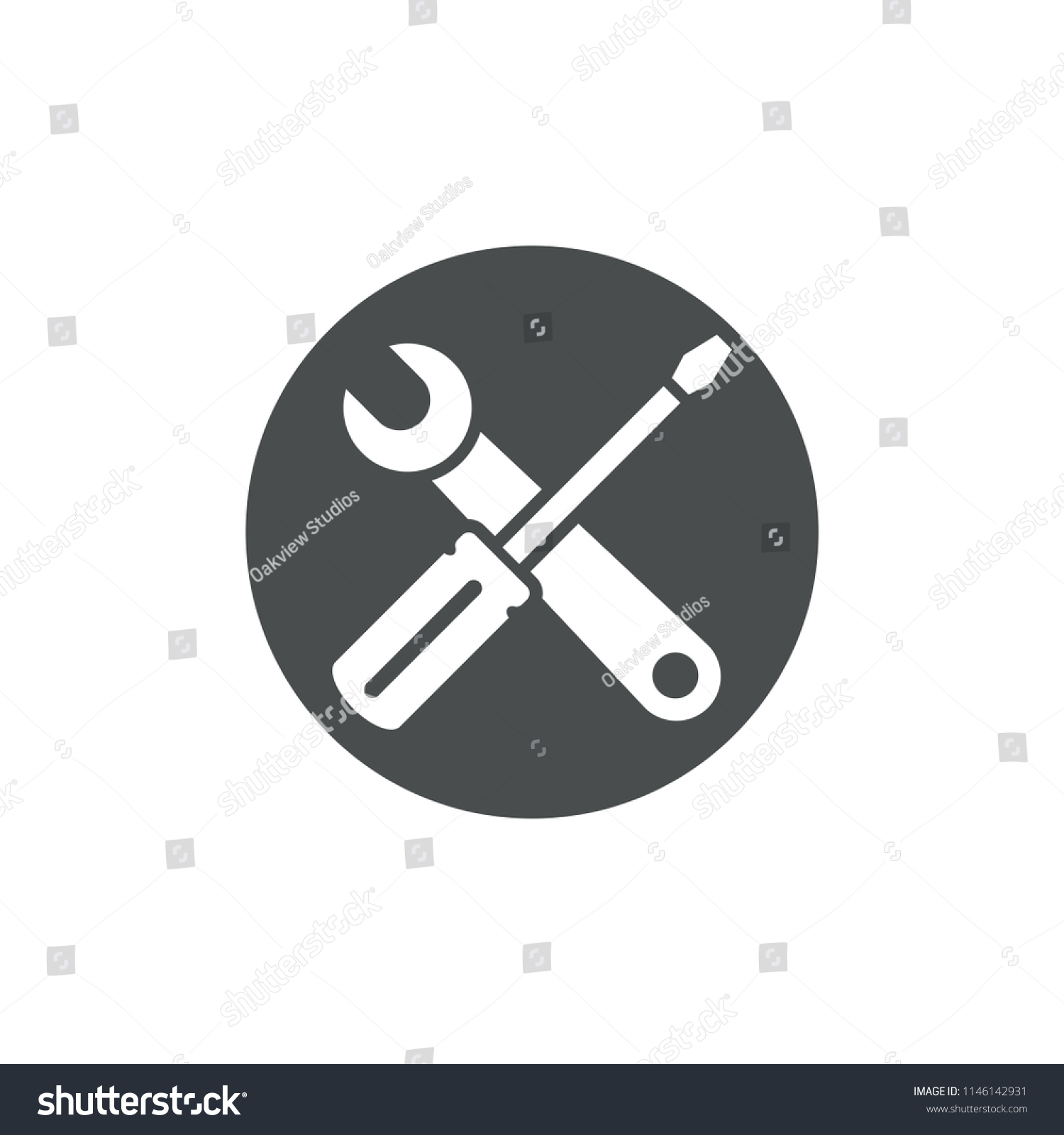 No Tools Required Symbol Stock Vector (Royalty Free) 1146142931 ...