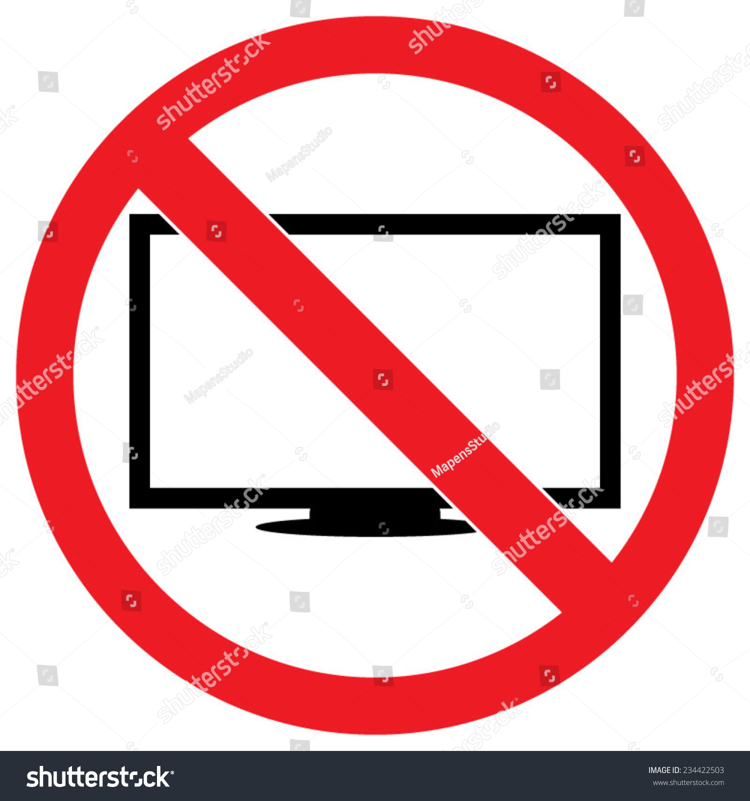 15,525 No tv Images, Stock Photos & Vectors | Shutterstock